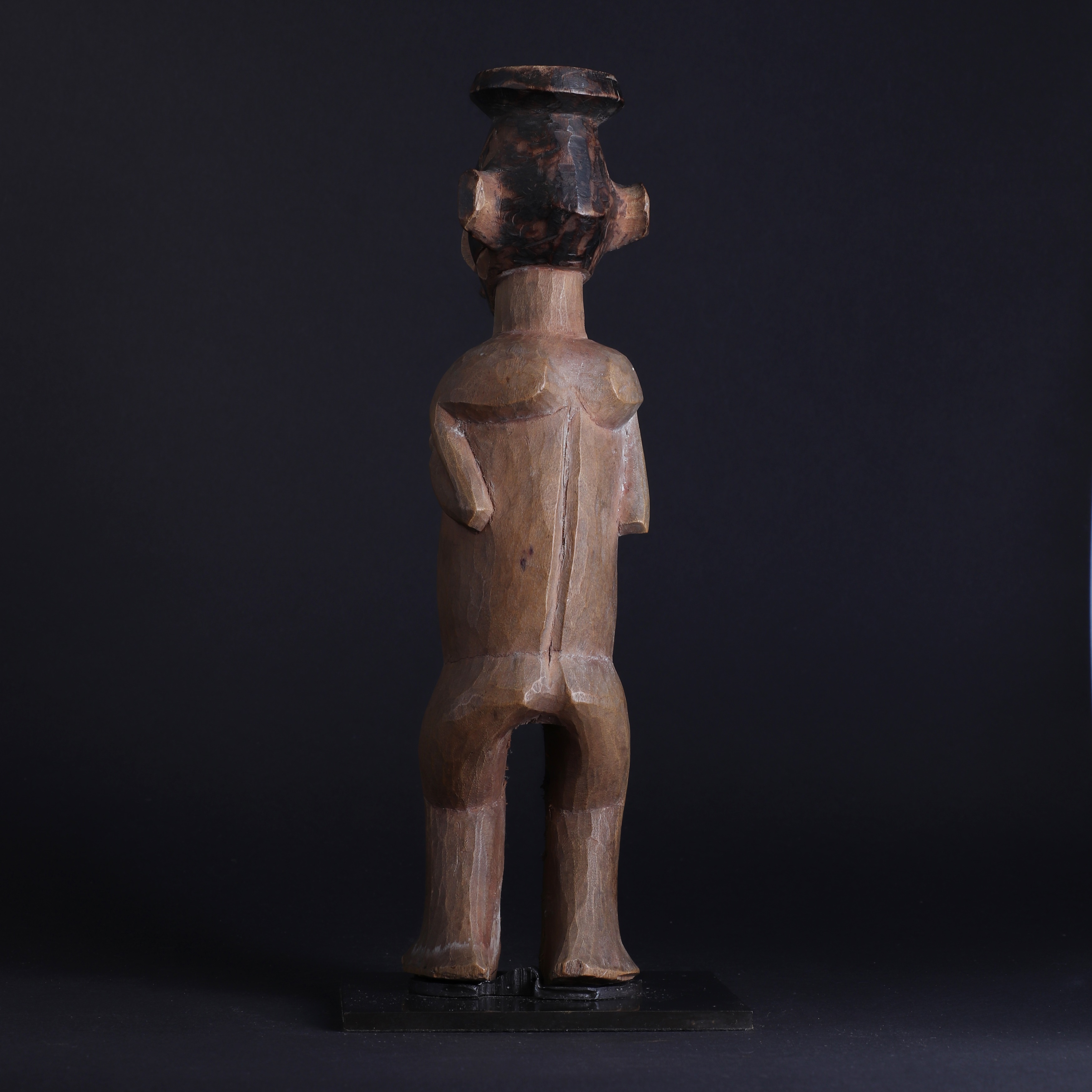 Lot 38 - A Yaka People carved wood female figure,