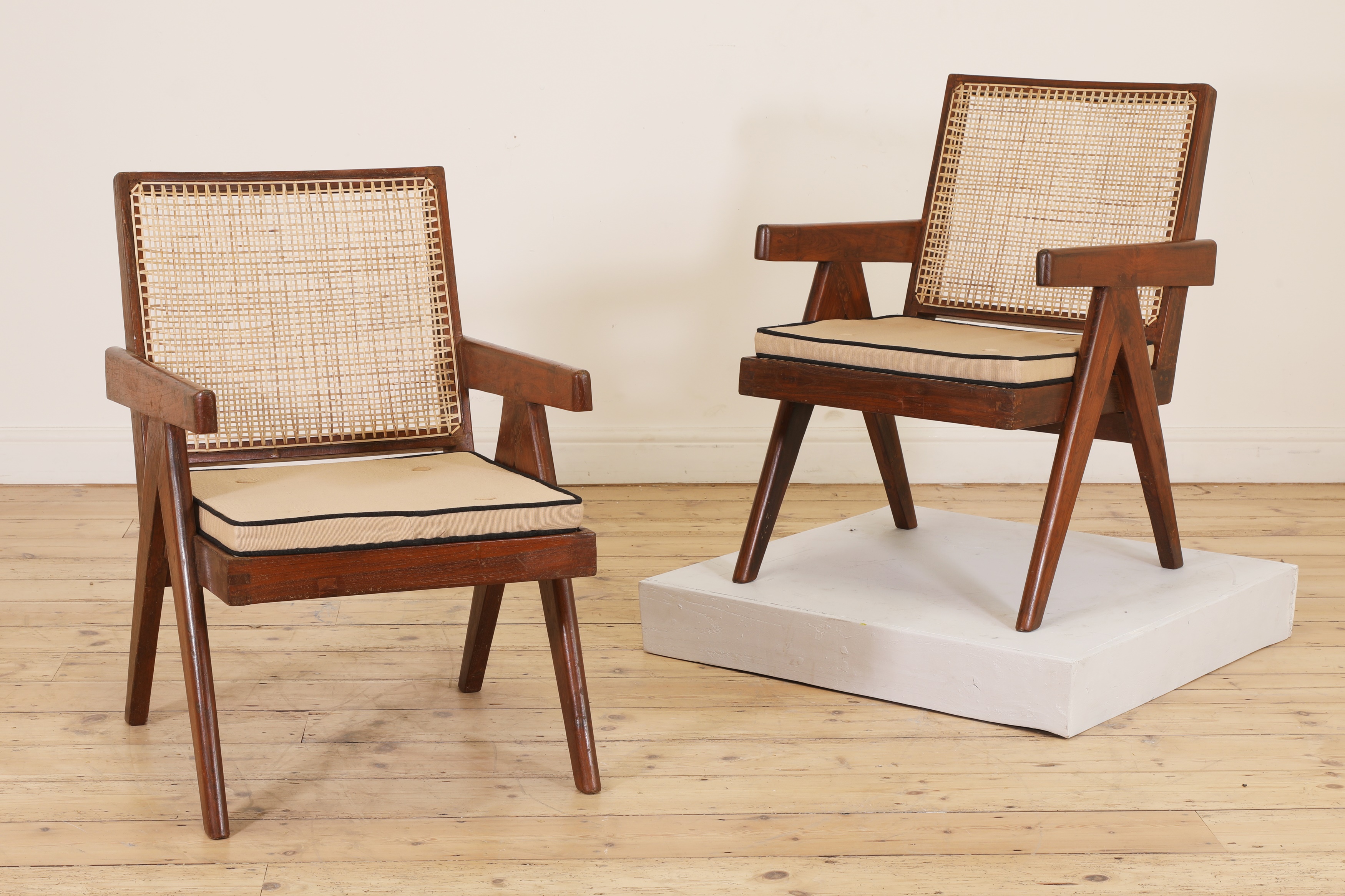 Lot 286 - A pair of 'Low Easy Chair' armchairs,