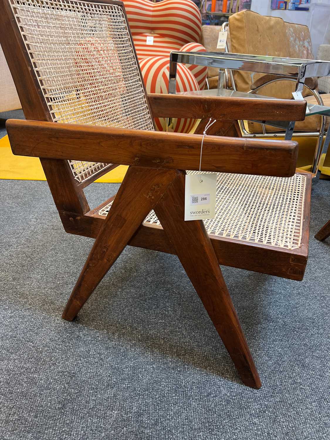 Lot 286 - A pair of 'Low Easy Chair' armchairs,