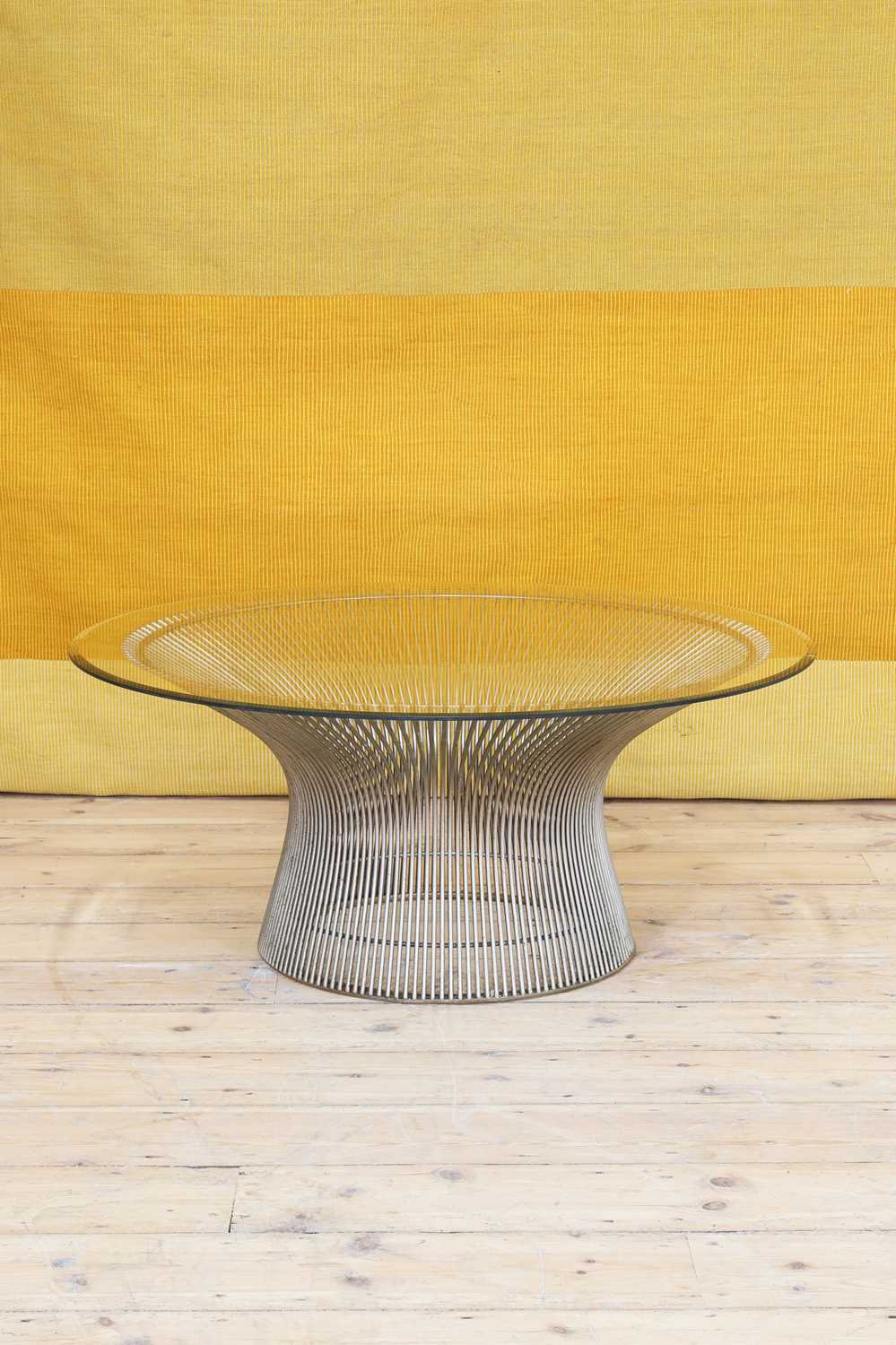 Lot 469 - A Platner low coffee table,