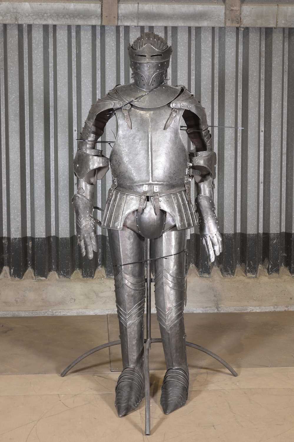 Lot 41 - A replica suit of armour,