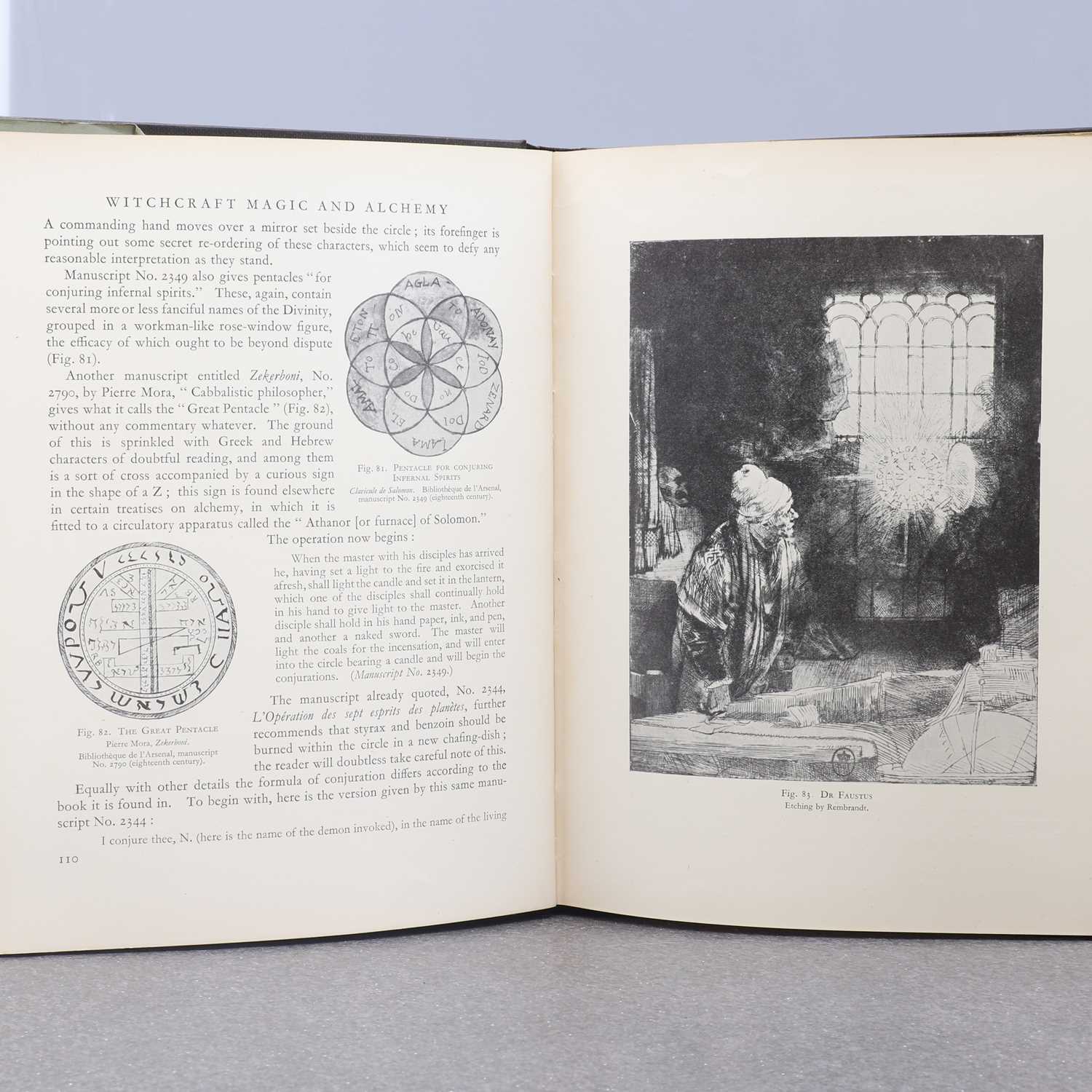 Lot 111 - WITCHCRAFT: Grillot De Givry: