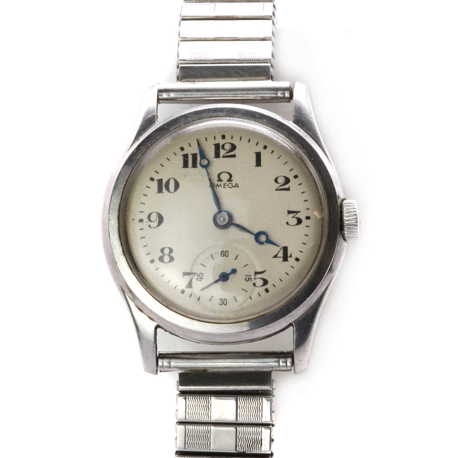 Lot 226 - An Omega mechanical bracelet watch,
