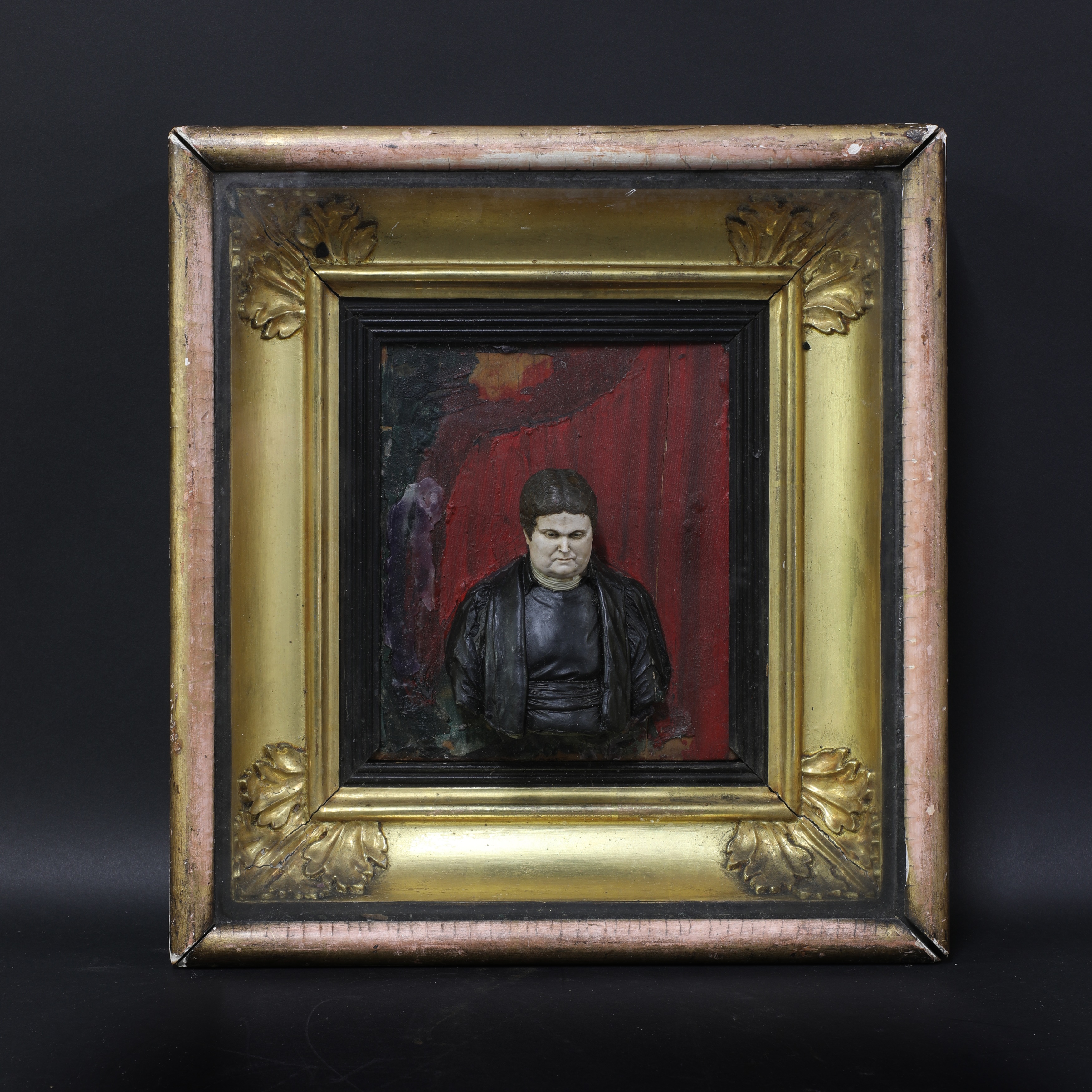 Lot 104 - A Regency waxwork portrait,