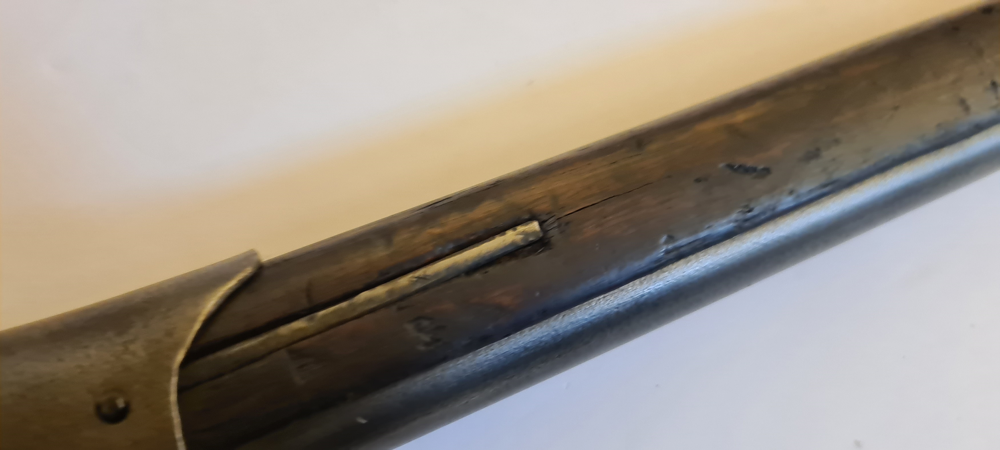 Lot 107 - A Flintlock three-band musket