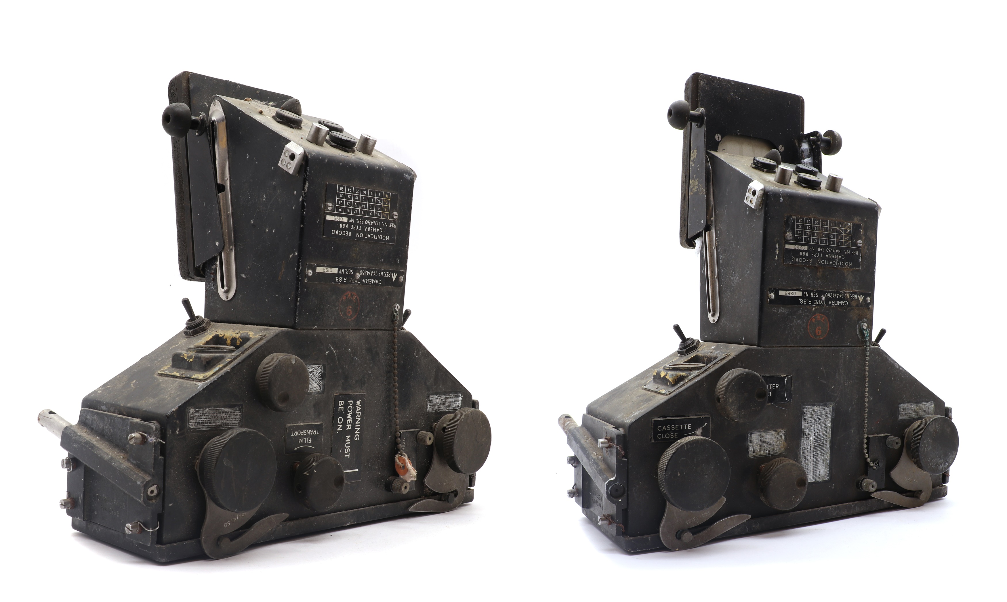 Lot 231 - A pair of R88 Vulcan radar operator's