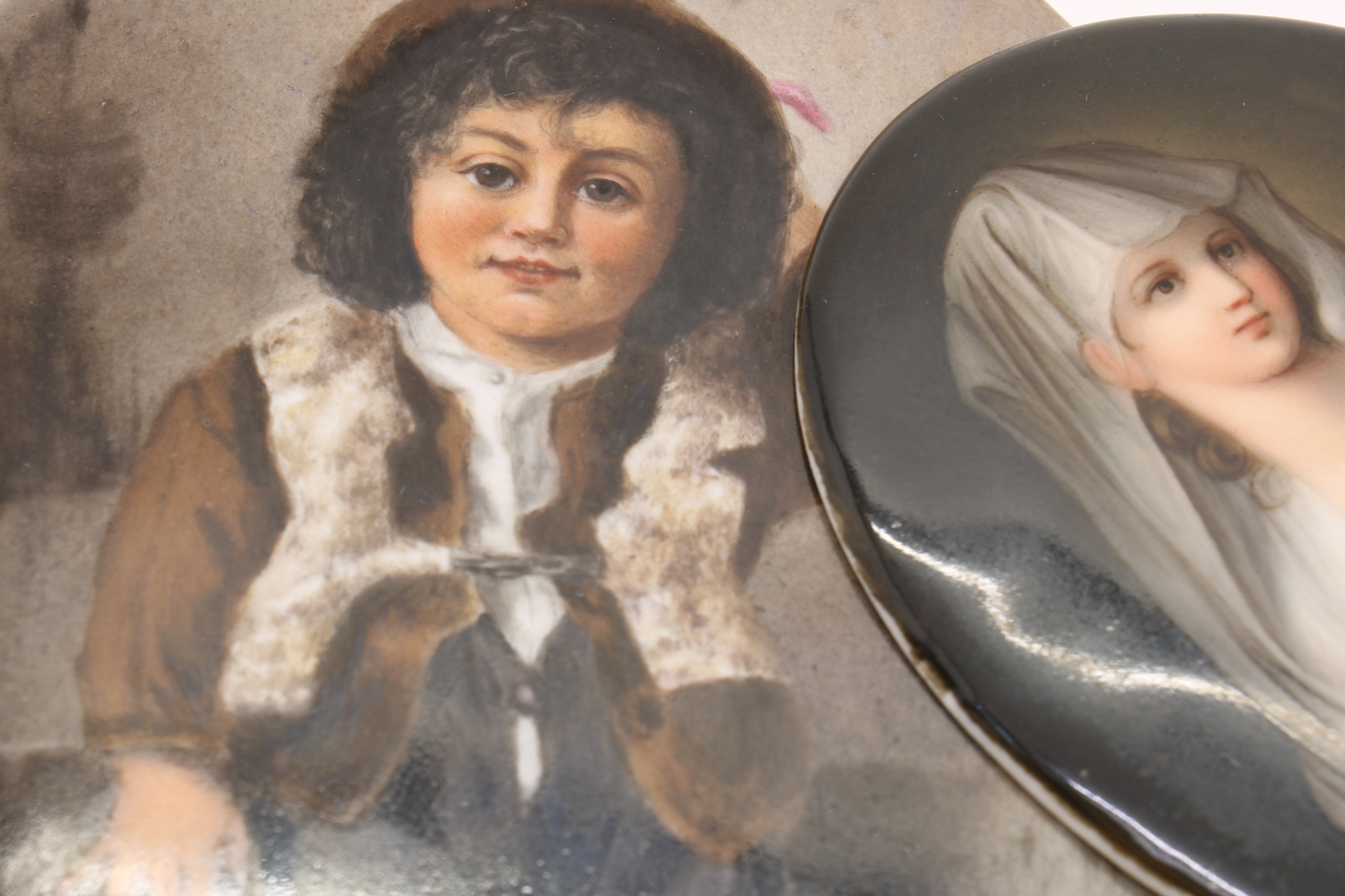 Lot 130 - A KPM porcelain plaque