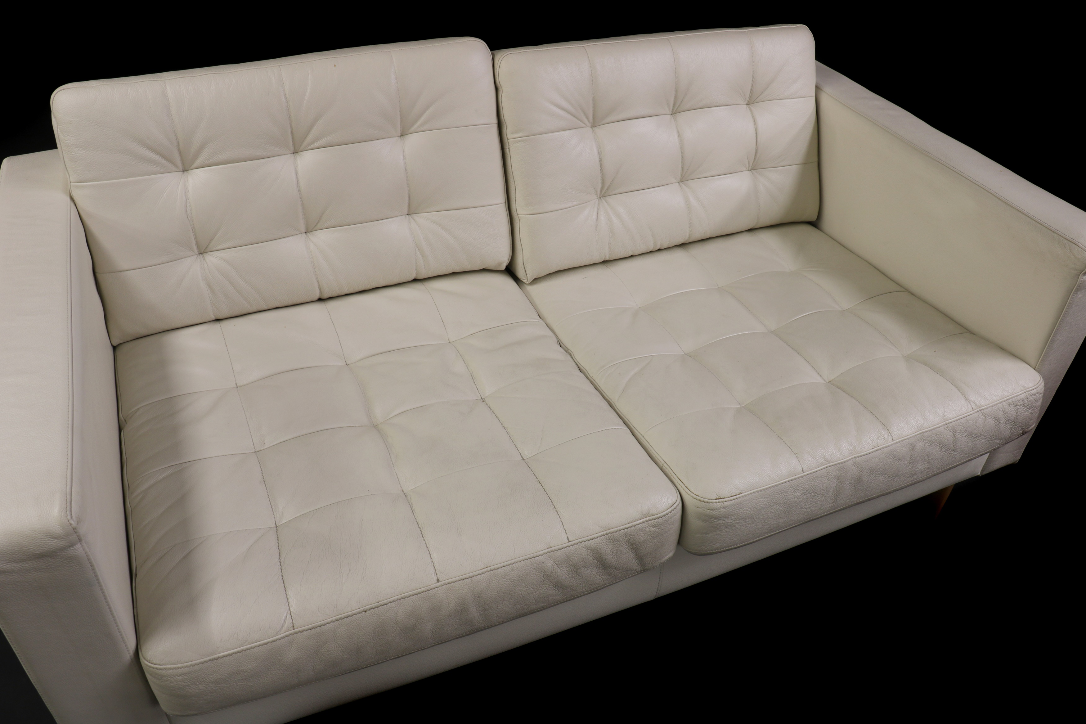 Lot 459 - A pair of Ikea 'Landskrona' two-seater