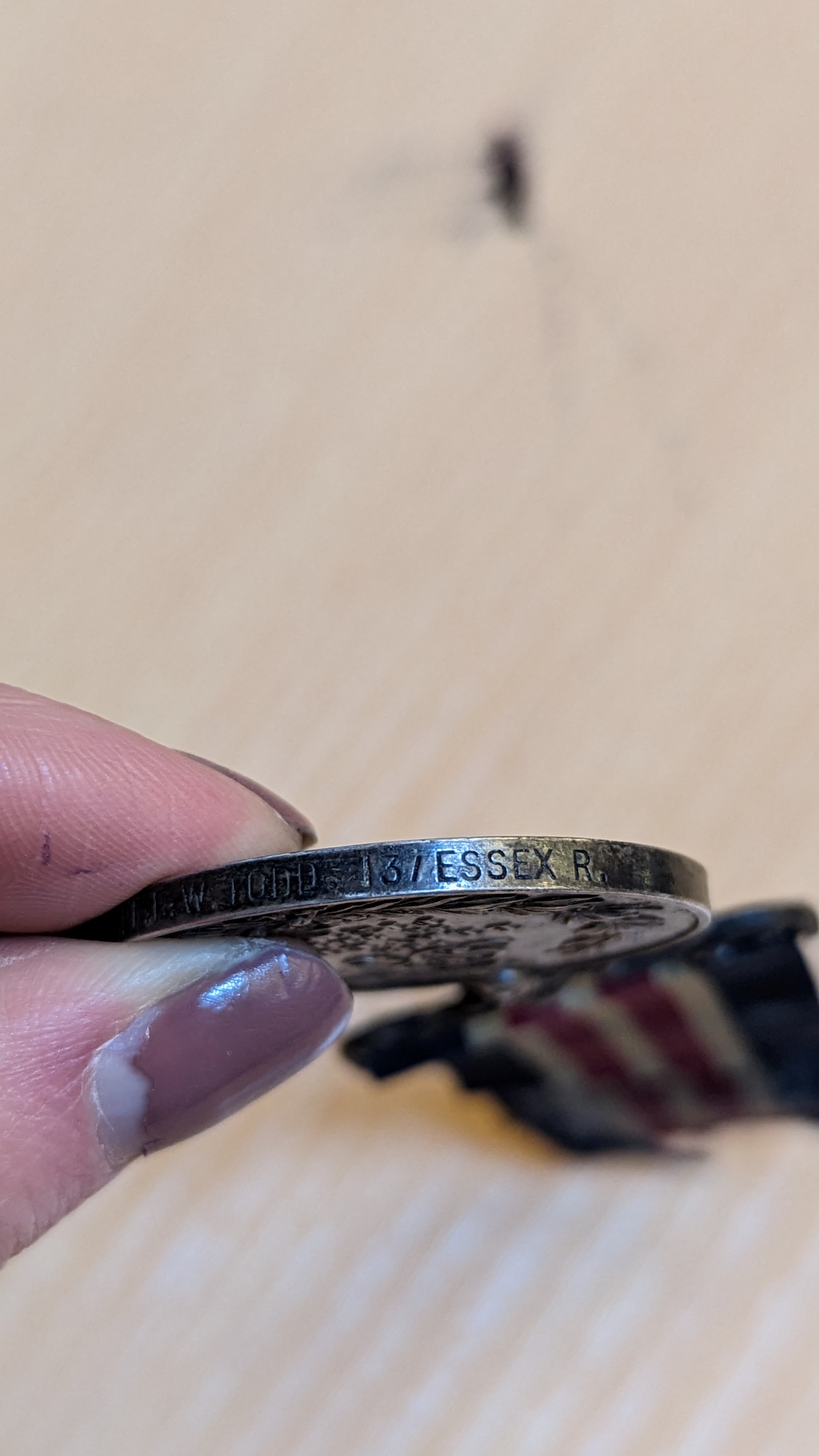 Lot 161 - A bronze WWI death penny