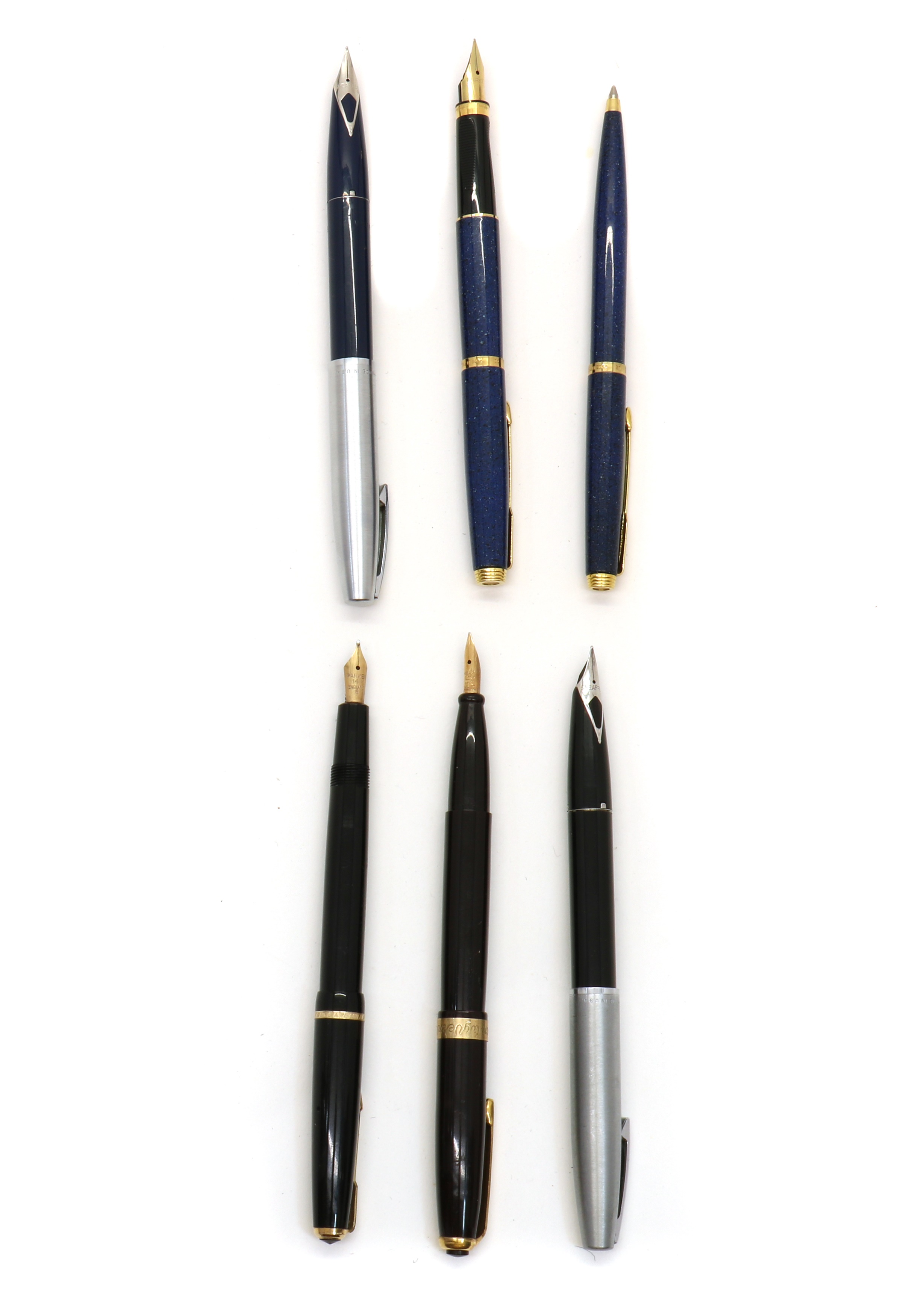 Lot 278 - A collection of fountain pens,