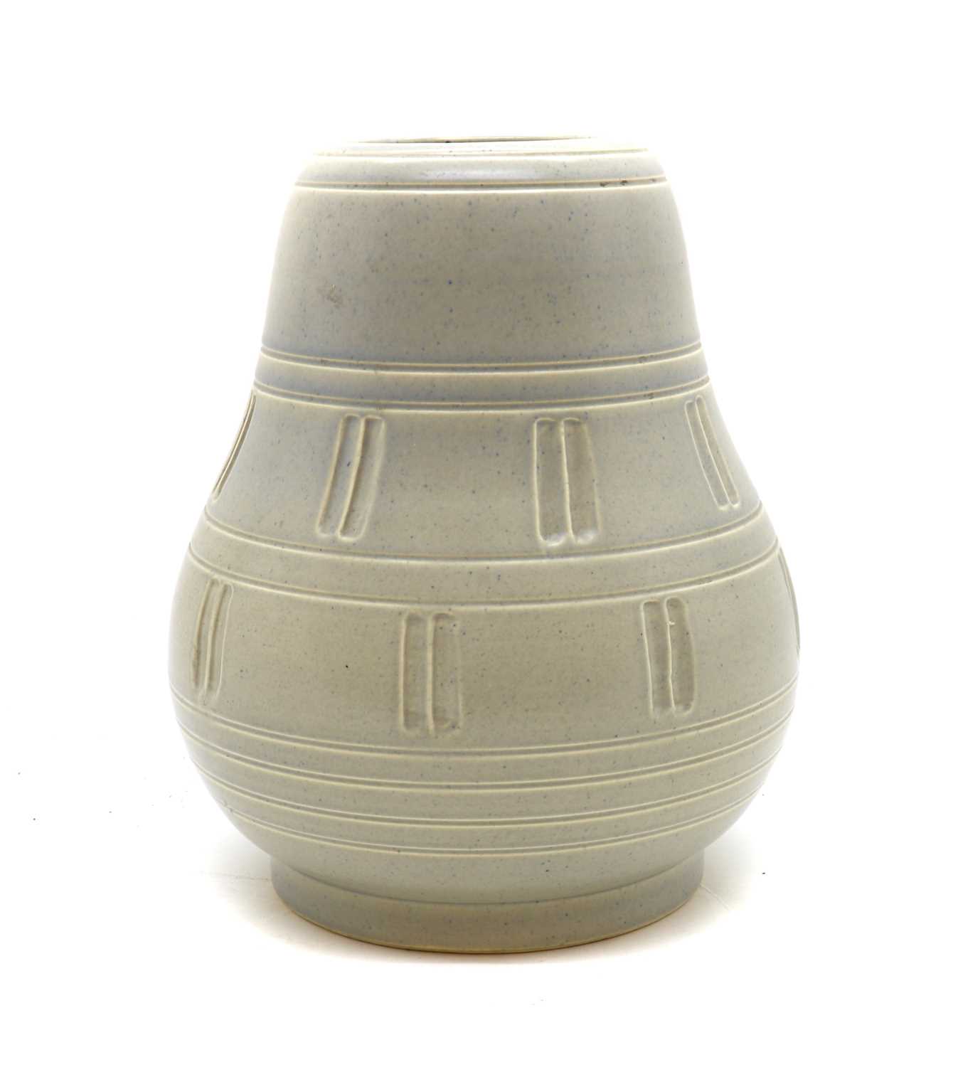 Lot 236 - A Susie Cooper glazed pottery vase,