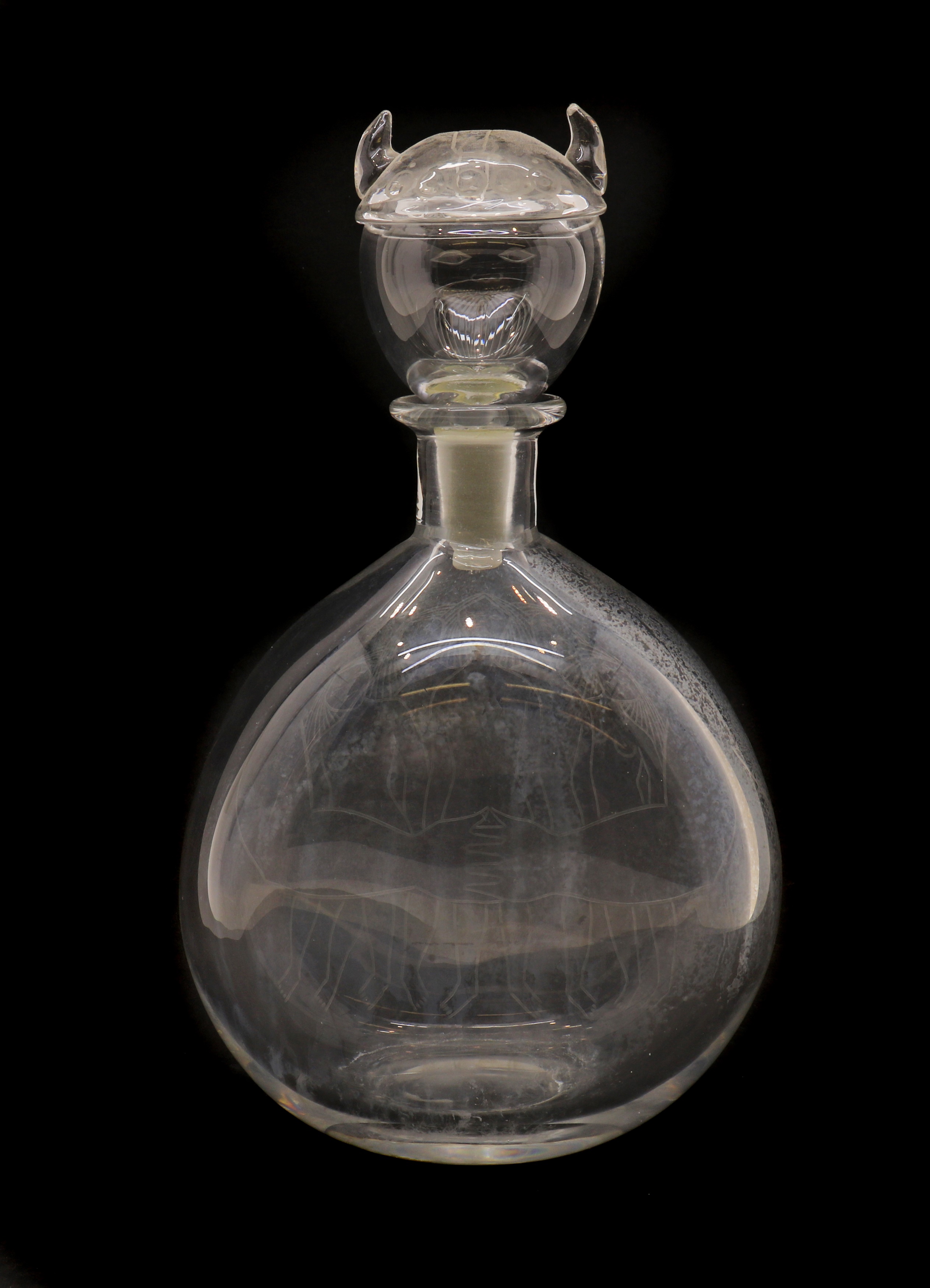 Lot 277 - An Orrefors 'Viking' decanter,
