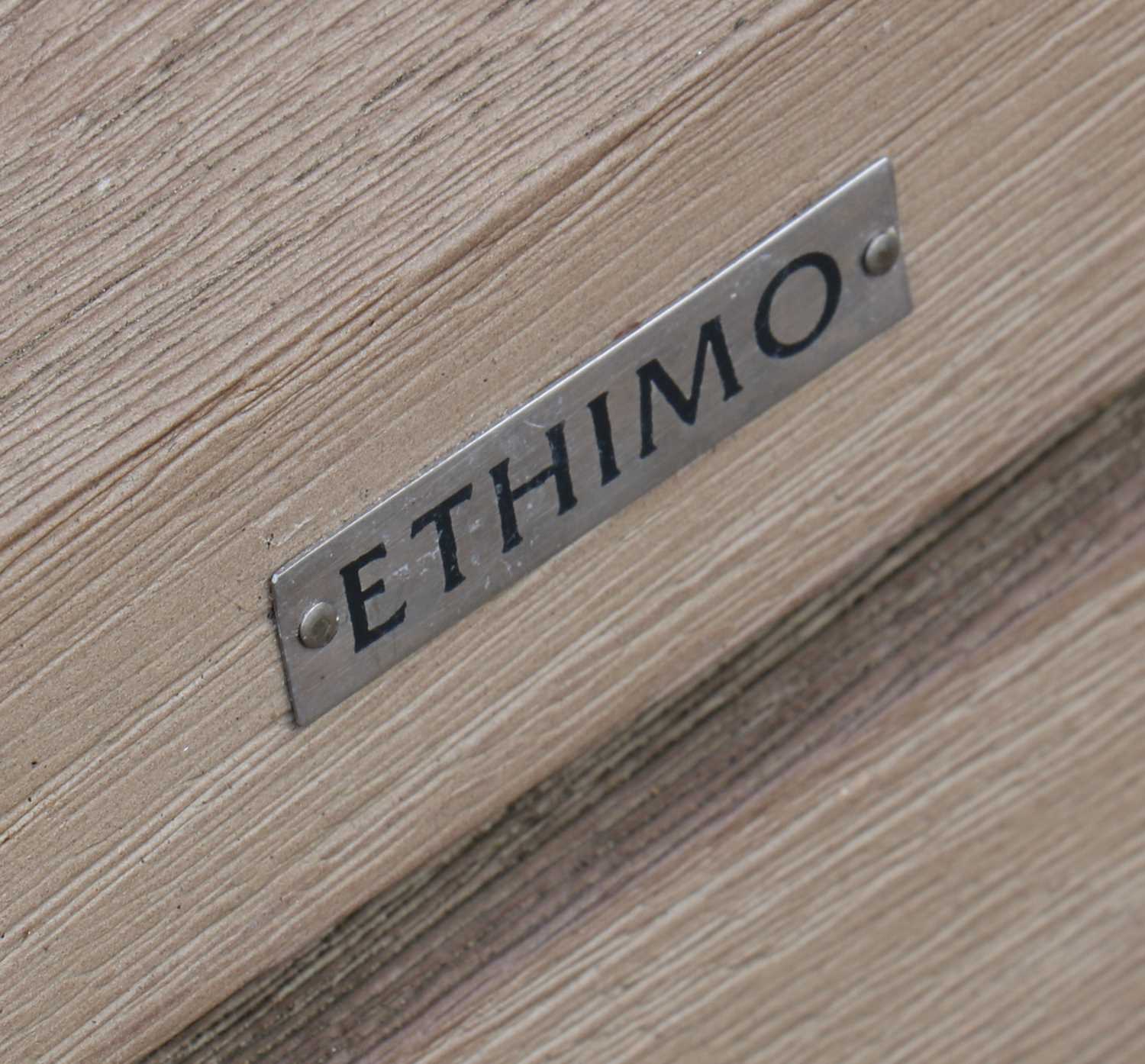 Lot 556 - An Italian 'Costes' pickled teak modular