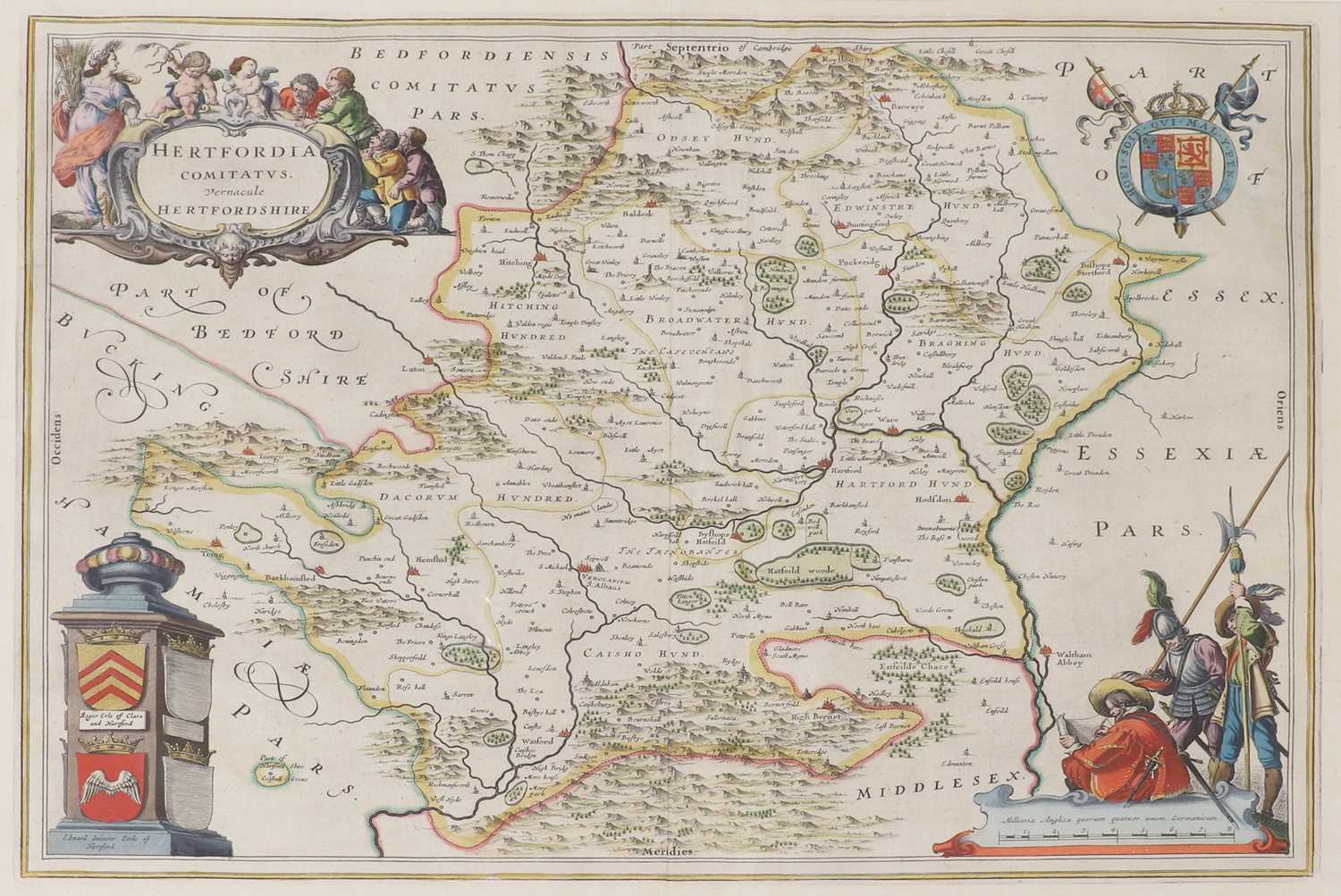 Lot 3 - UK MAPS (Hand coloured):
