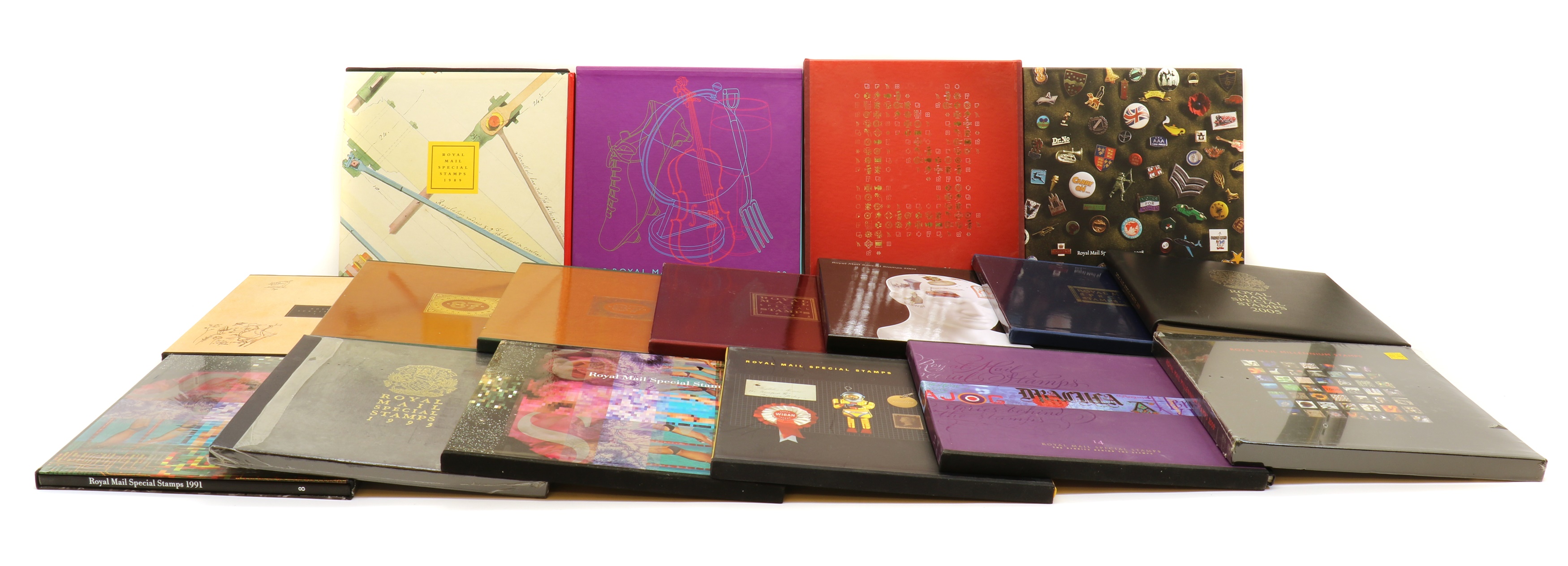 Lot 220 - Seventeen Royal Mail special stamp books,