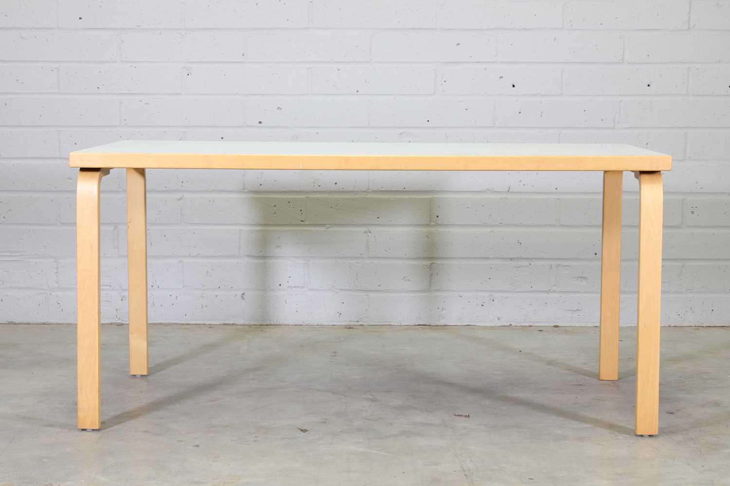 Lot 191 - An Artek 'Table 81A' dining table,