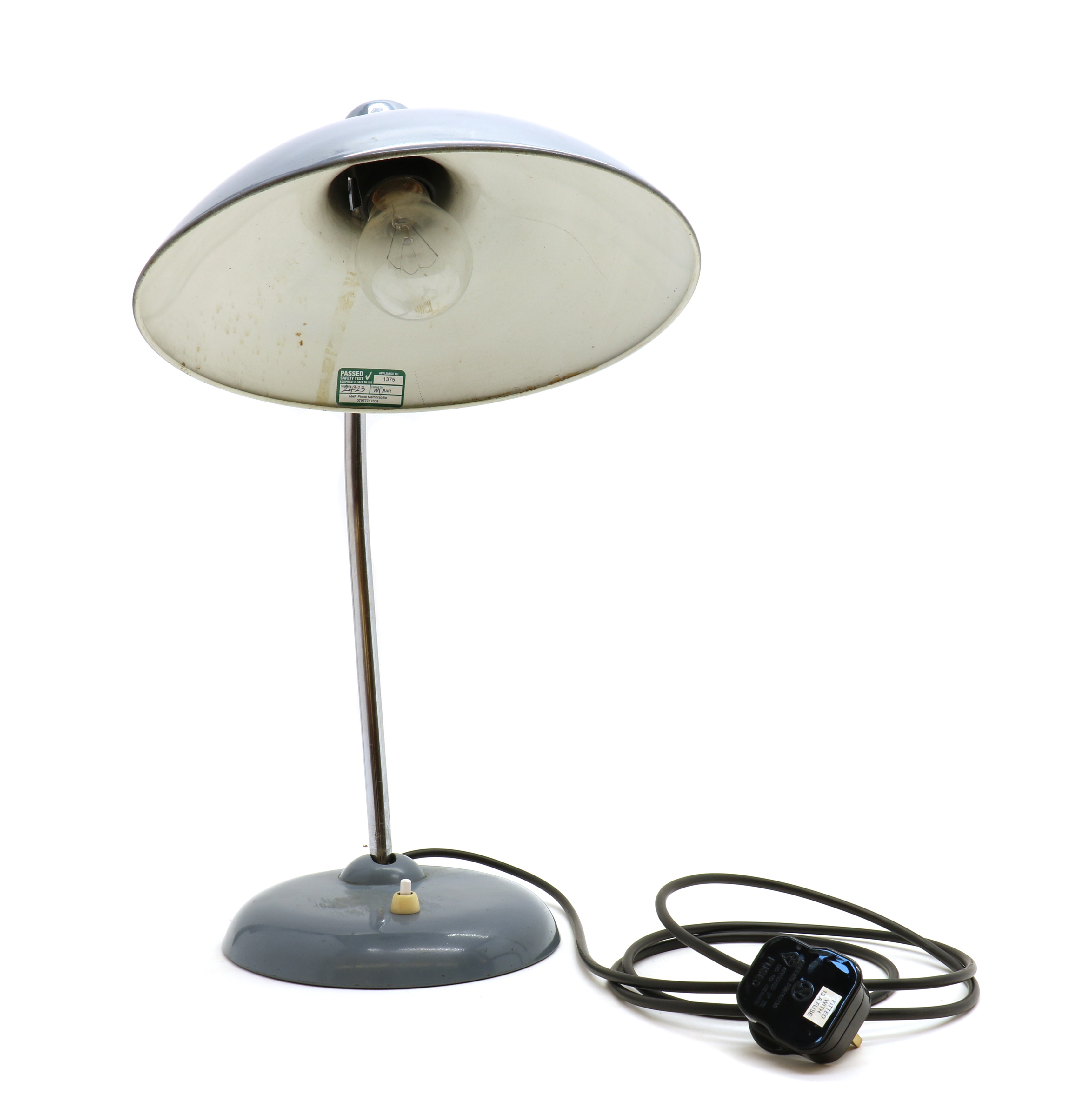 Lot 312 - A Kaiser Idell 'Model 6786' table lamp,