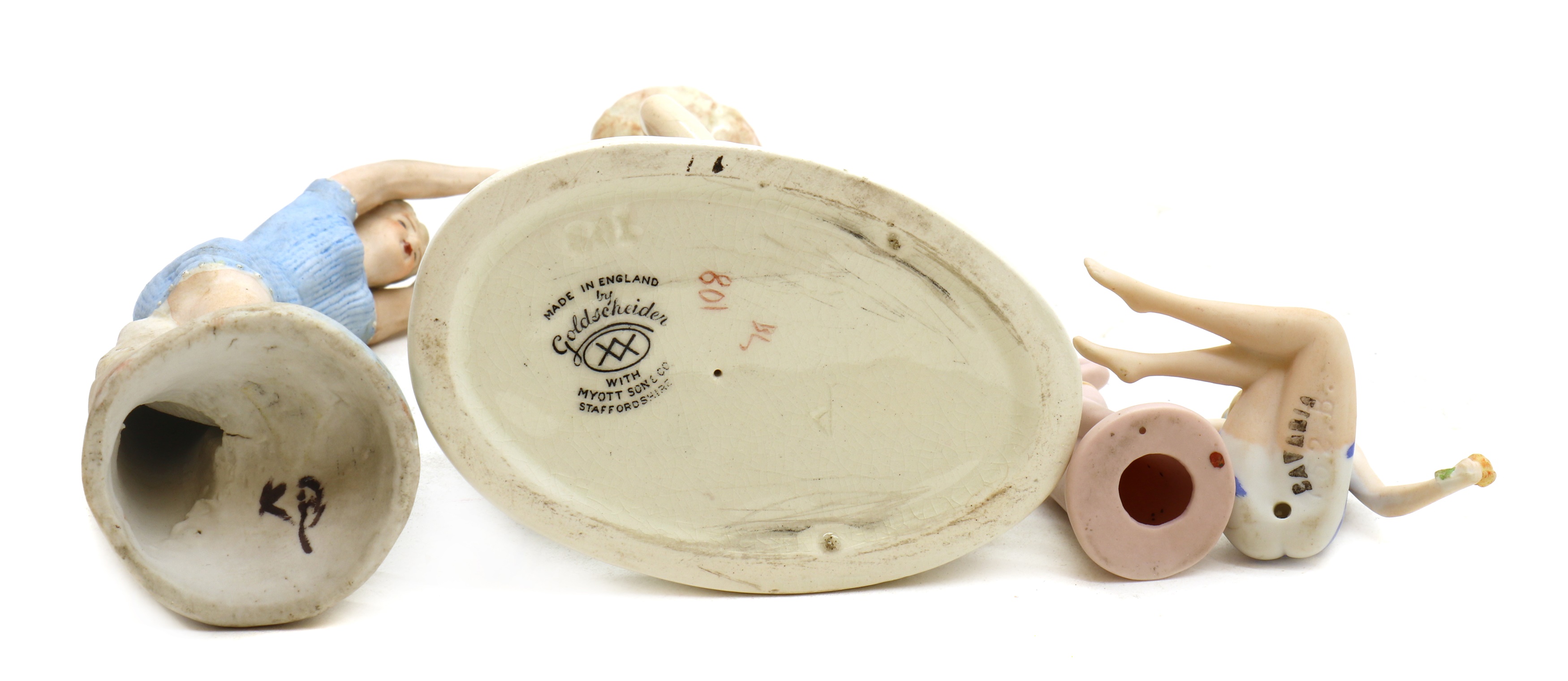 Lot 115 - A Goldscheider with Myott Son & Co