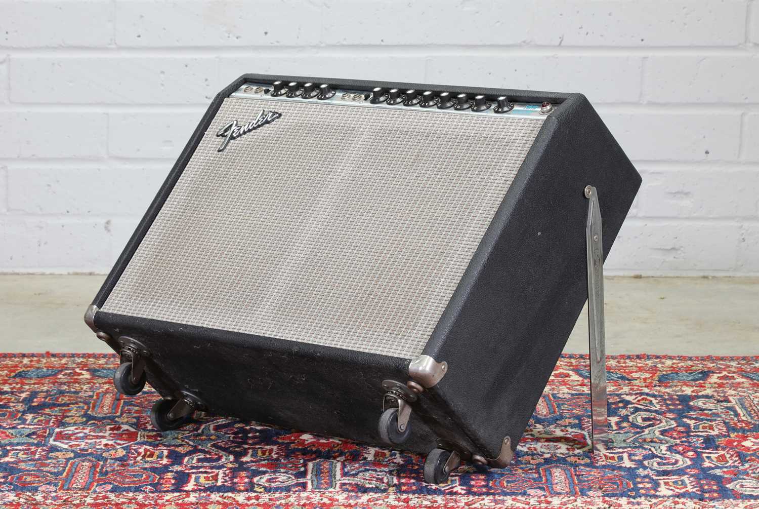 Lot 240 - A 1977 Fender Twin Reverb Silverface guitar