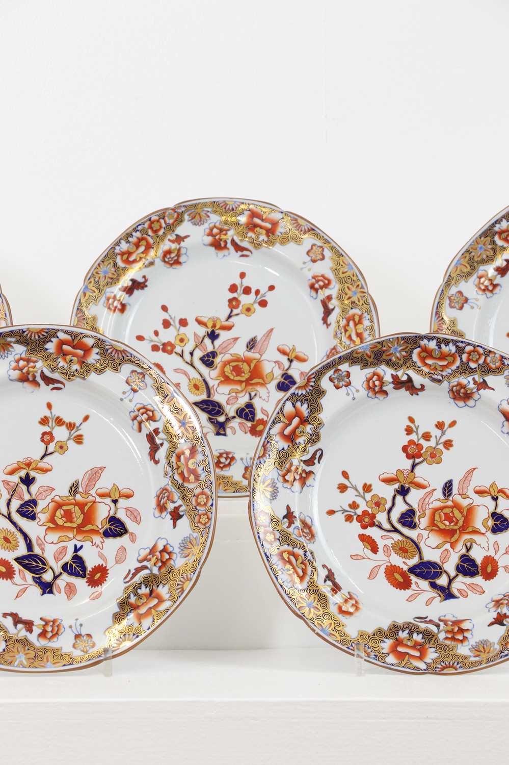 Lot 57 - A set of twelve Regency Spode stone china