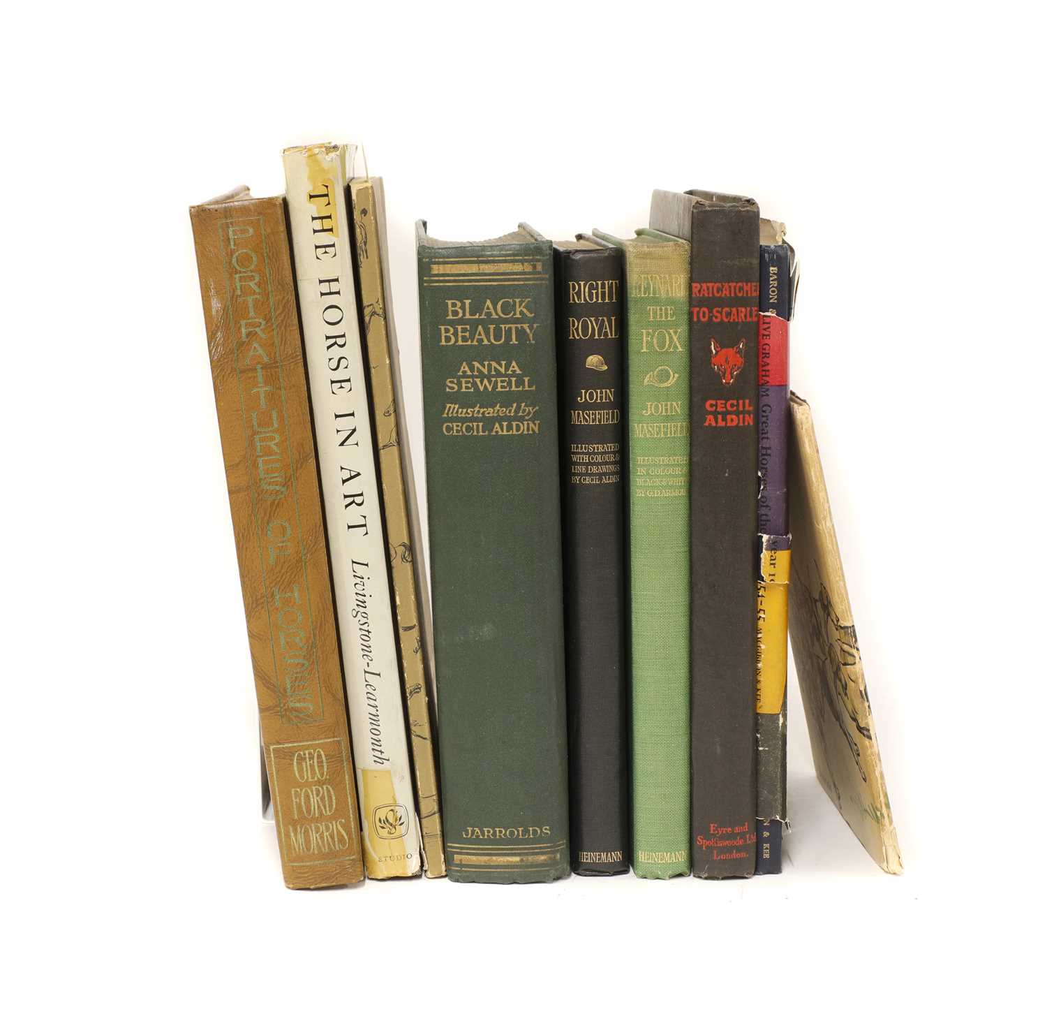 Lot 54 - A collection of nine books: