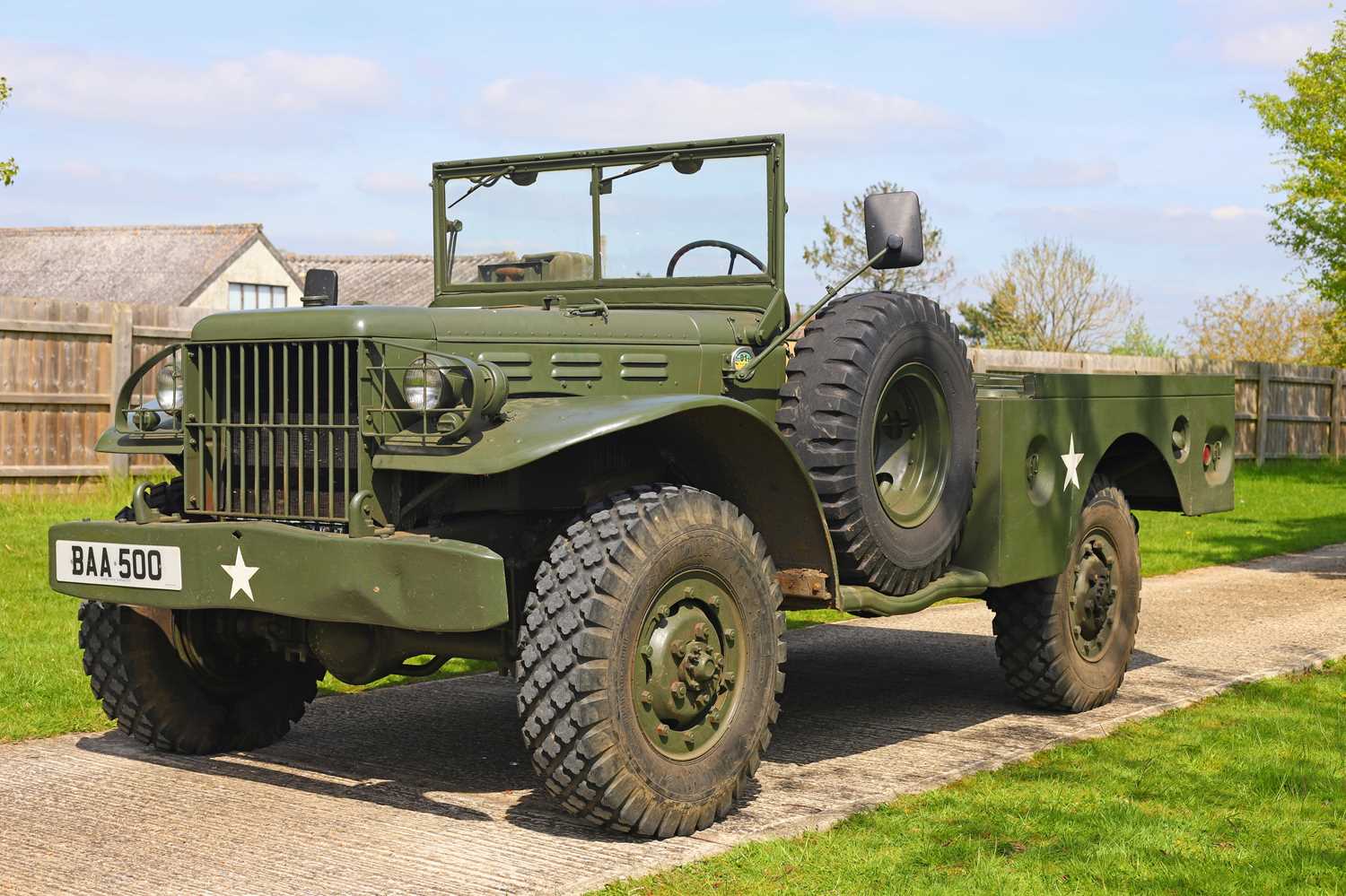 Lot 60 - 1944 Dodge Weapons Carrier (WC-51) 3/4 ton