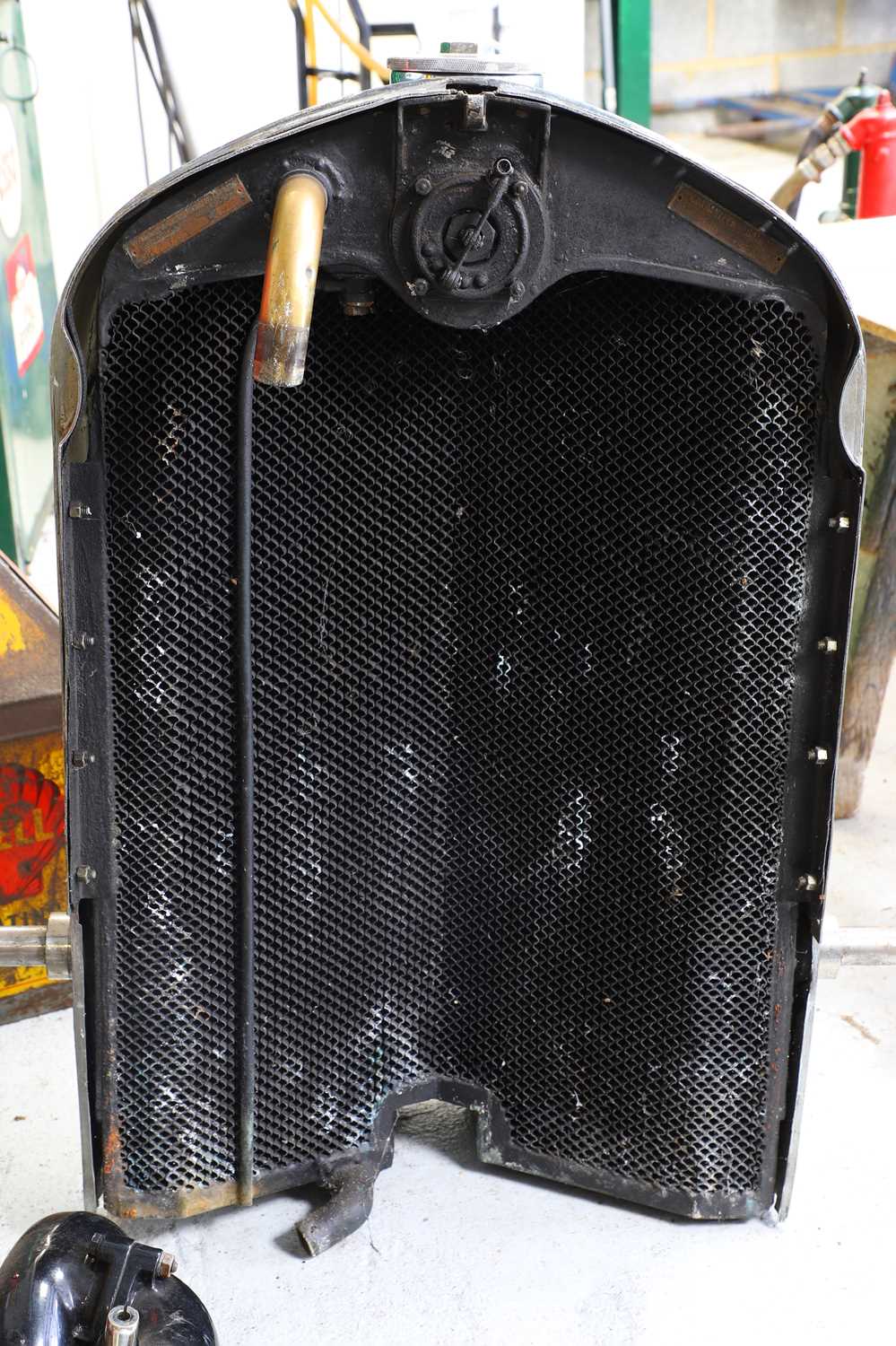 Lot 33 - A Bentley radiator for a 4 litre vehicle,