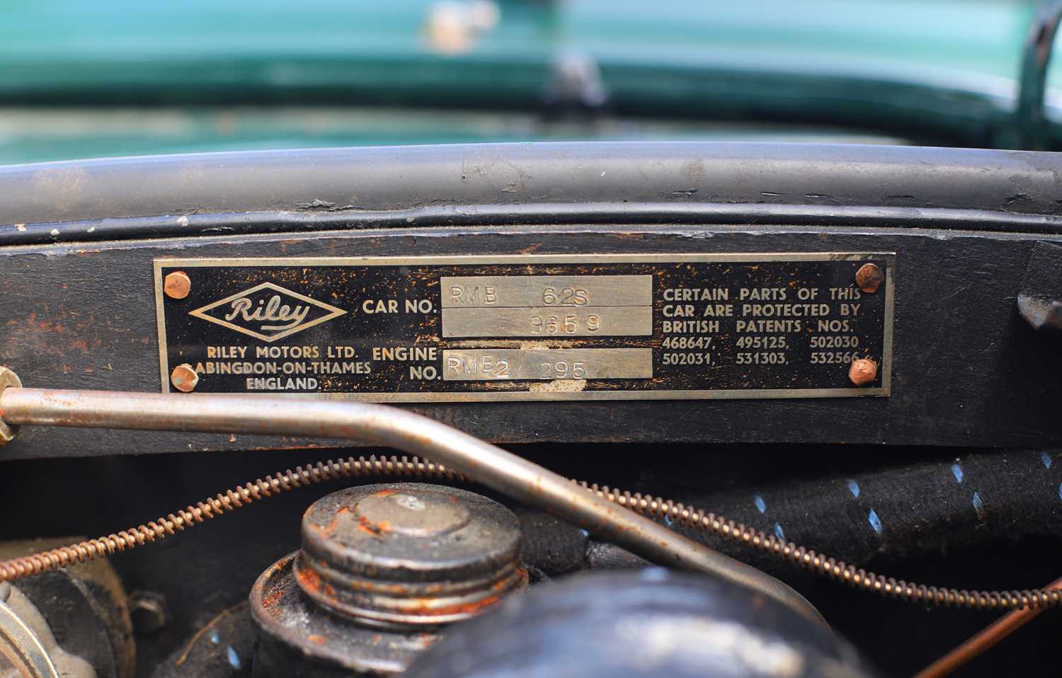 Lot 58 - 1952 Riley RMB 2½ litre Saloon