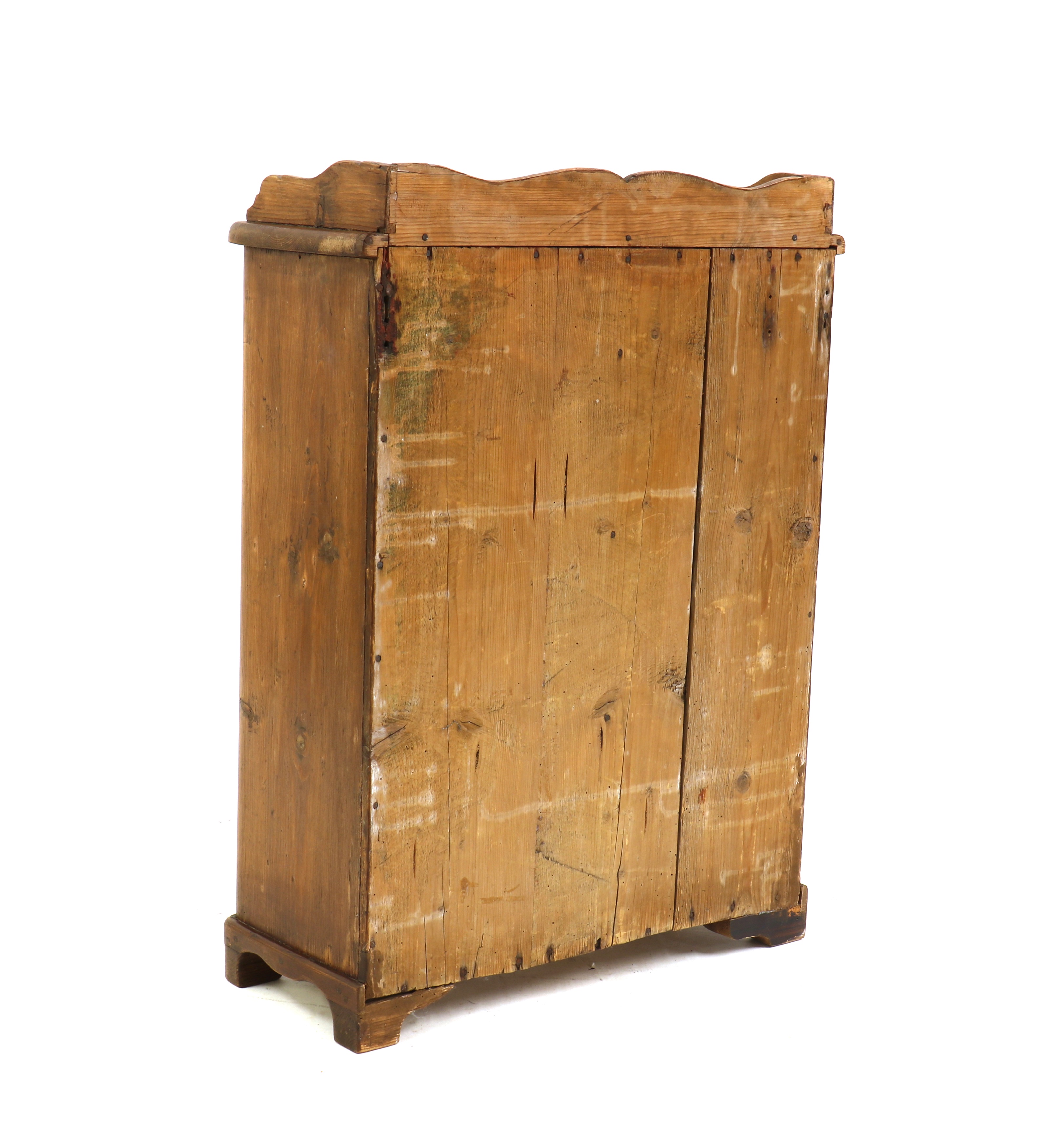 Lot 409 - A Swedish pine spice chest,