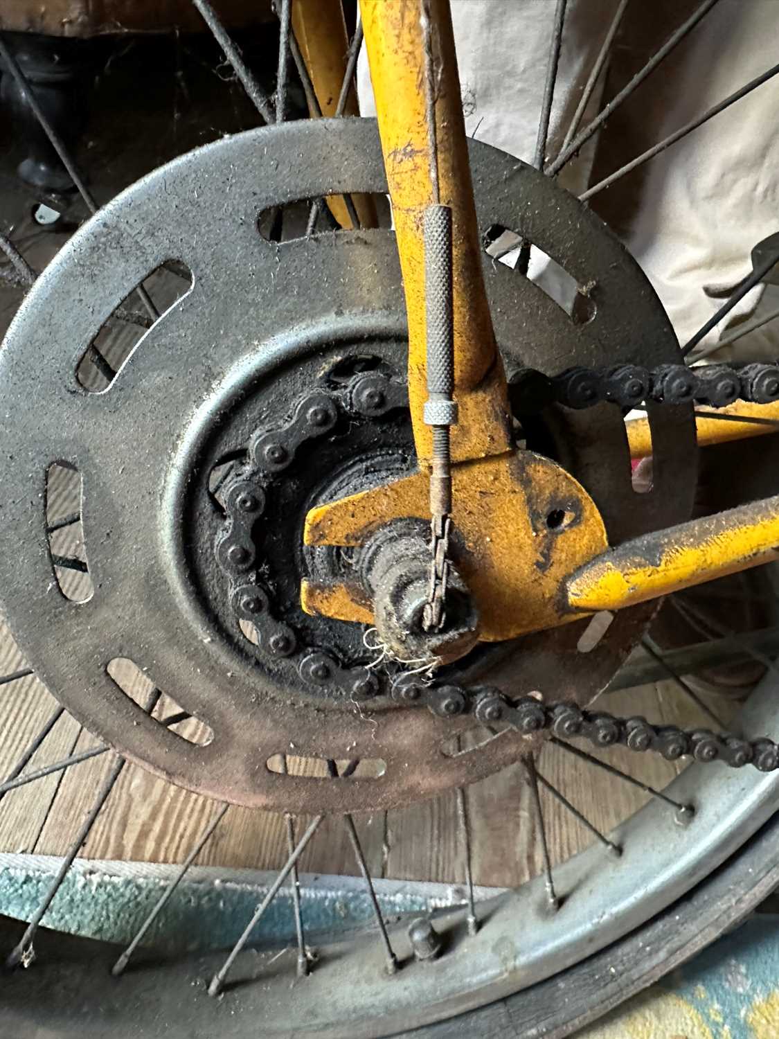 Lot 436 - A MK1 Raleigh Chopper bicycle,