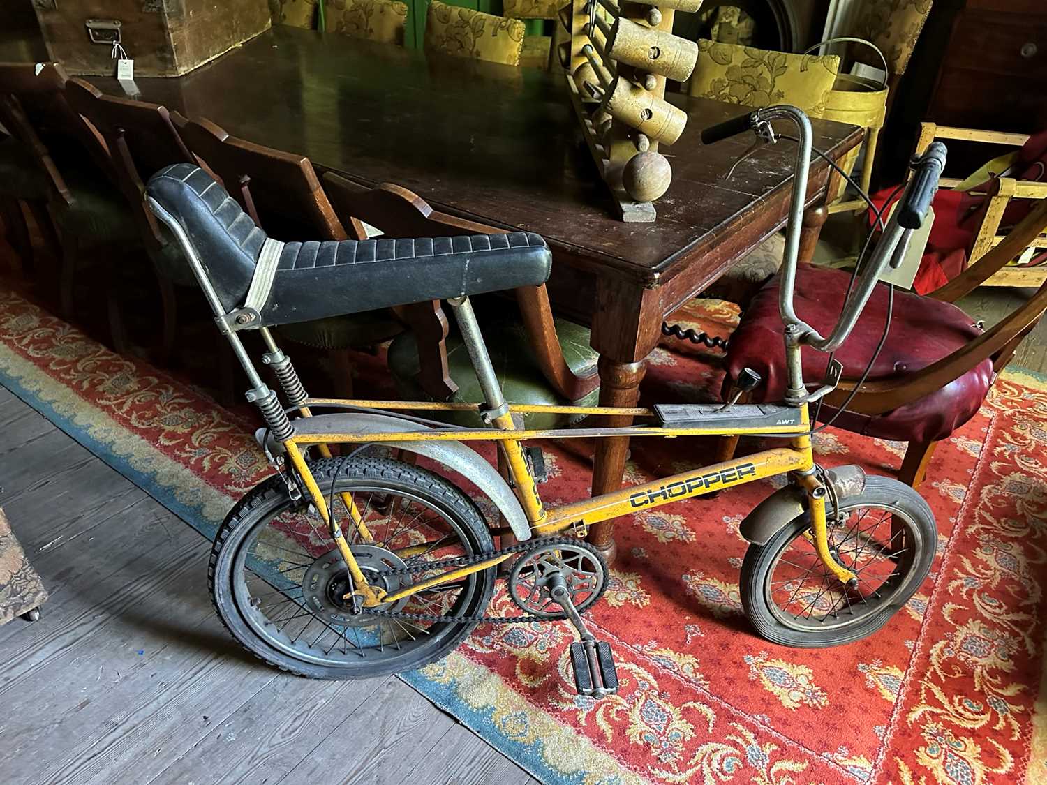 Lot 436 - A MK1 Raleigh Chopper bicycle,