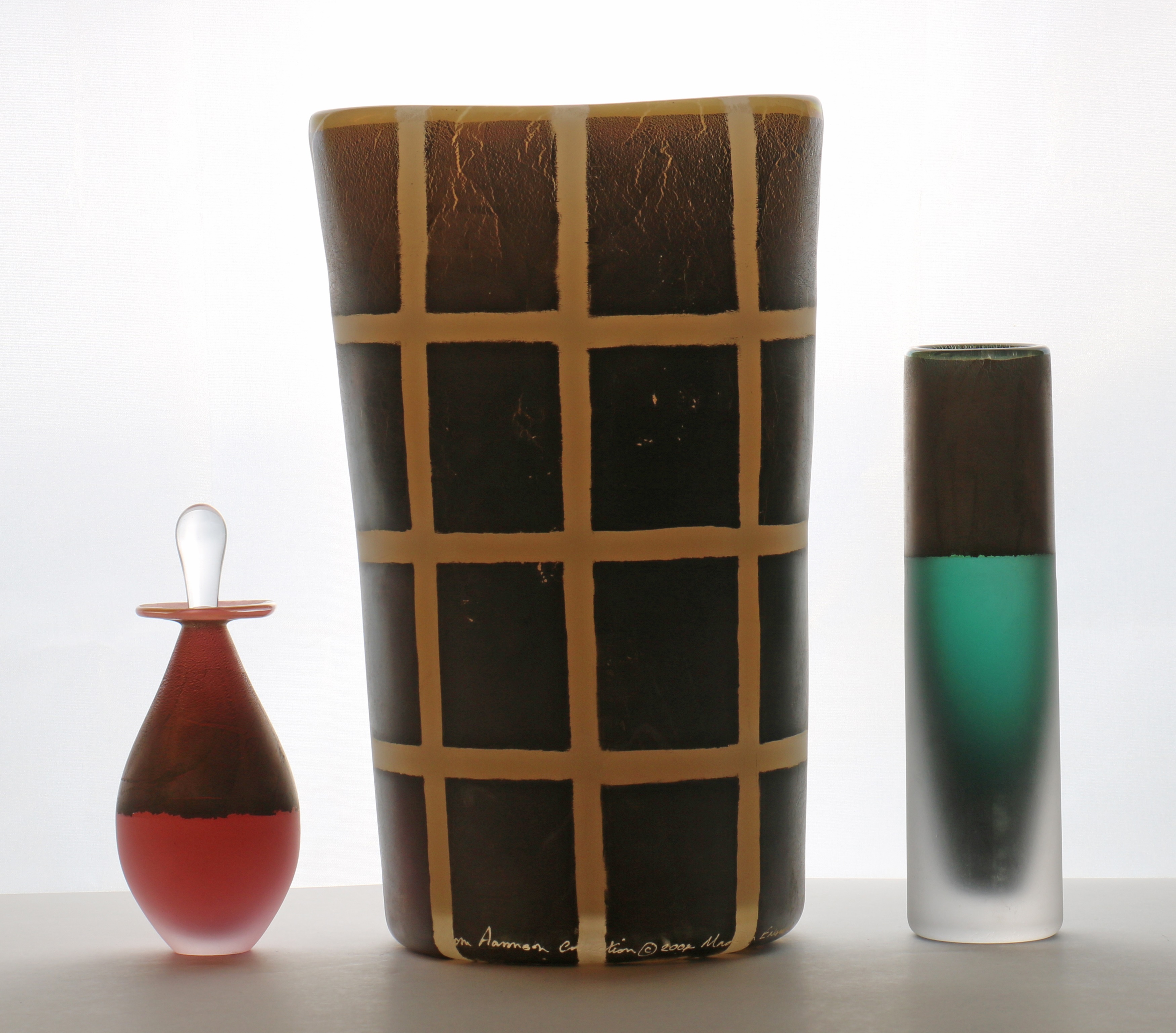 Lot 103 - A group of Adam Aaronson studio glass