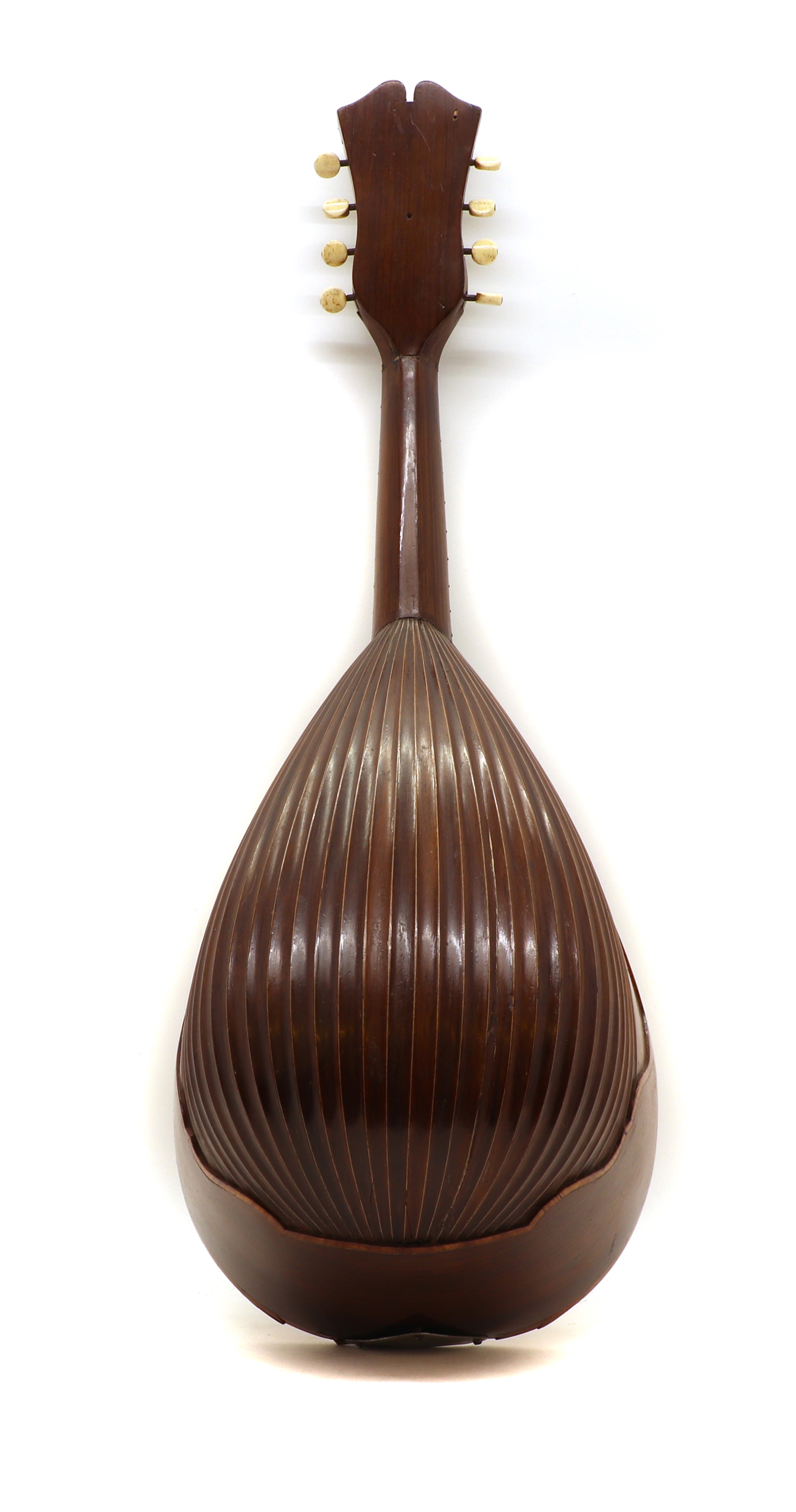 Lot 288 - A Neapolitan style bowl back mandolin,