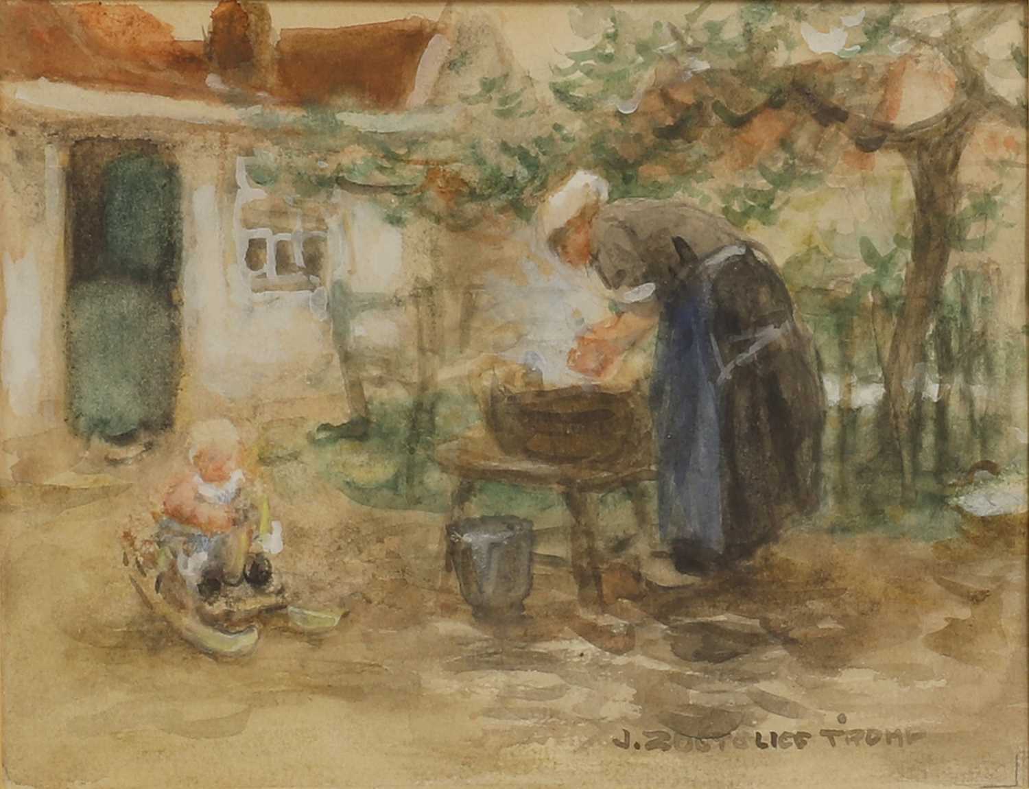 Lot 85 - Jan Zoetelief Tromp (Dutch, 1872-1947)