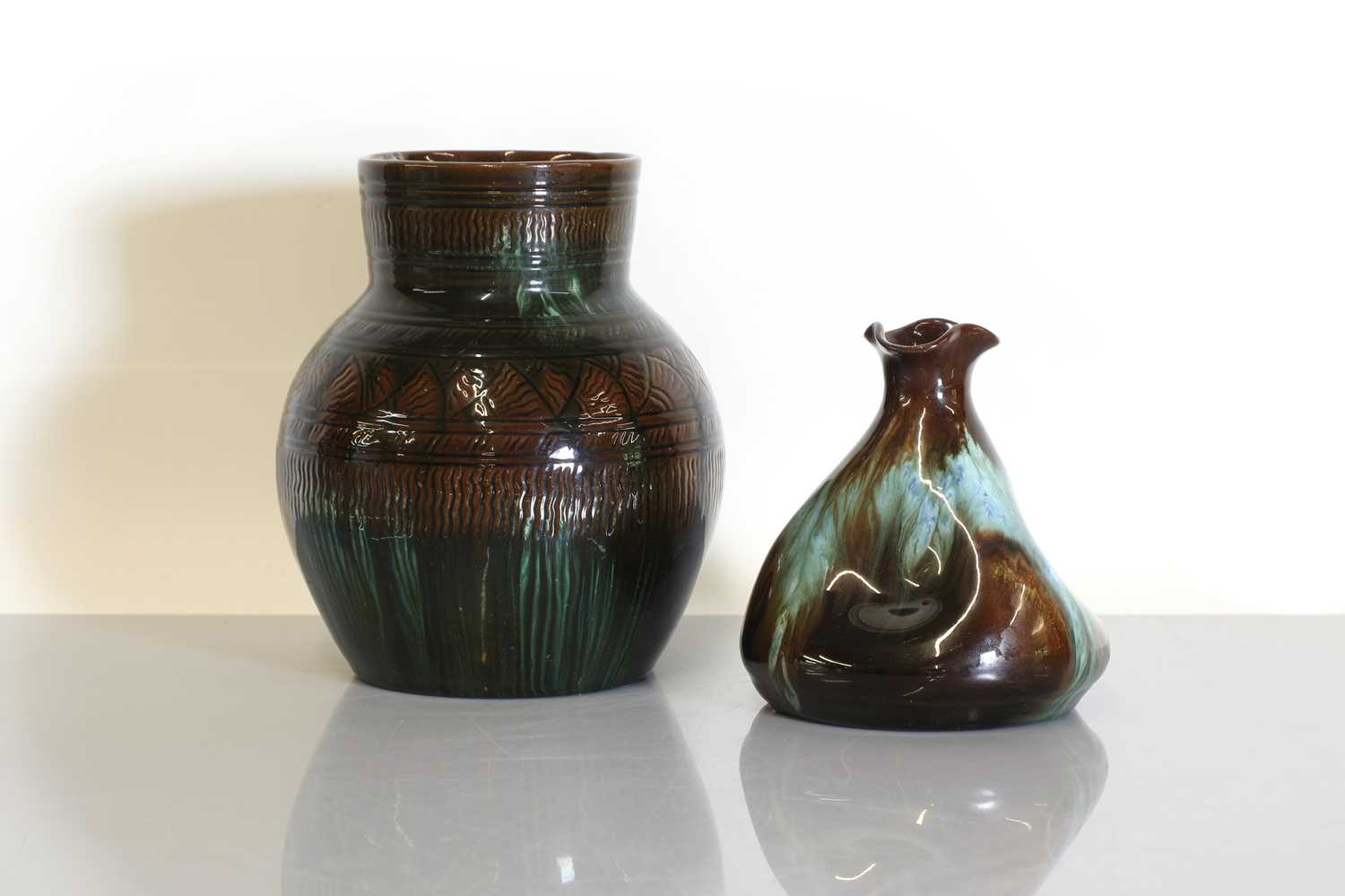 Lot 51 - A Linthorpe pottery vase,