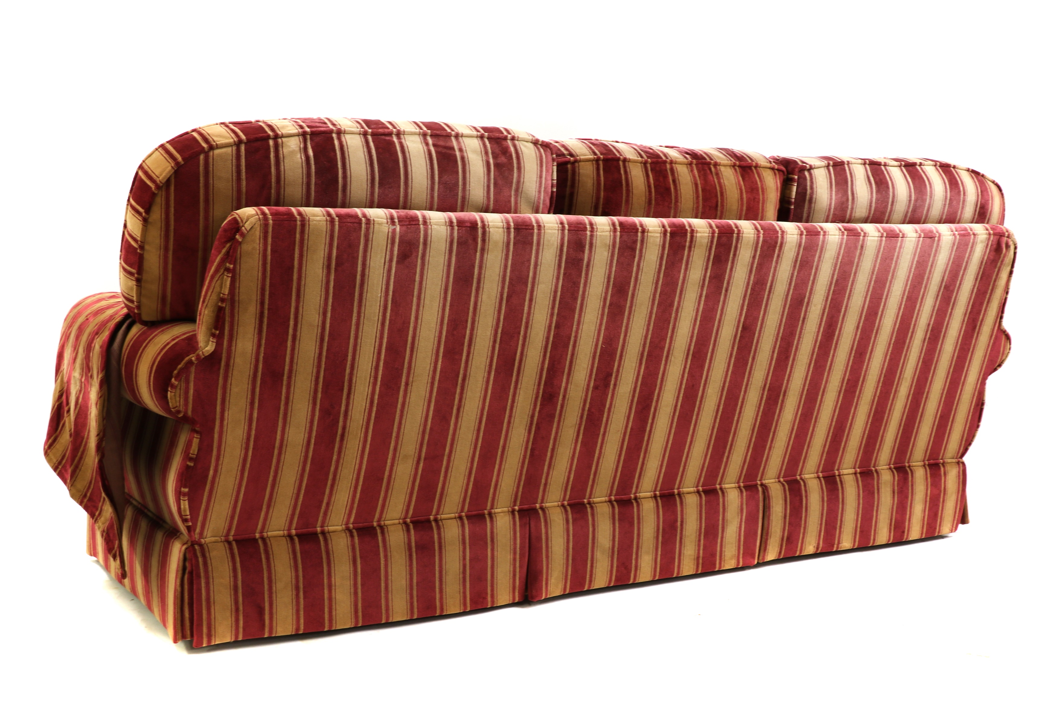 Lot 388 - A Peter Guild three seater settee,