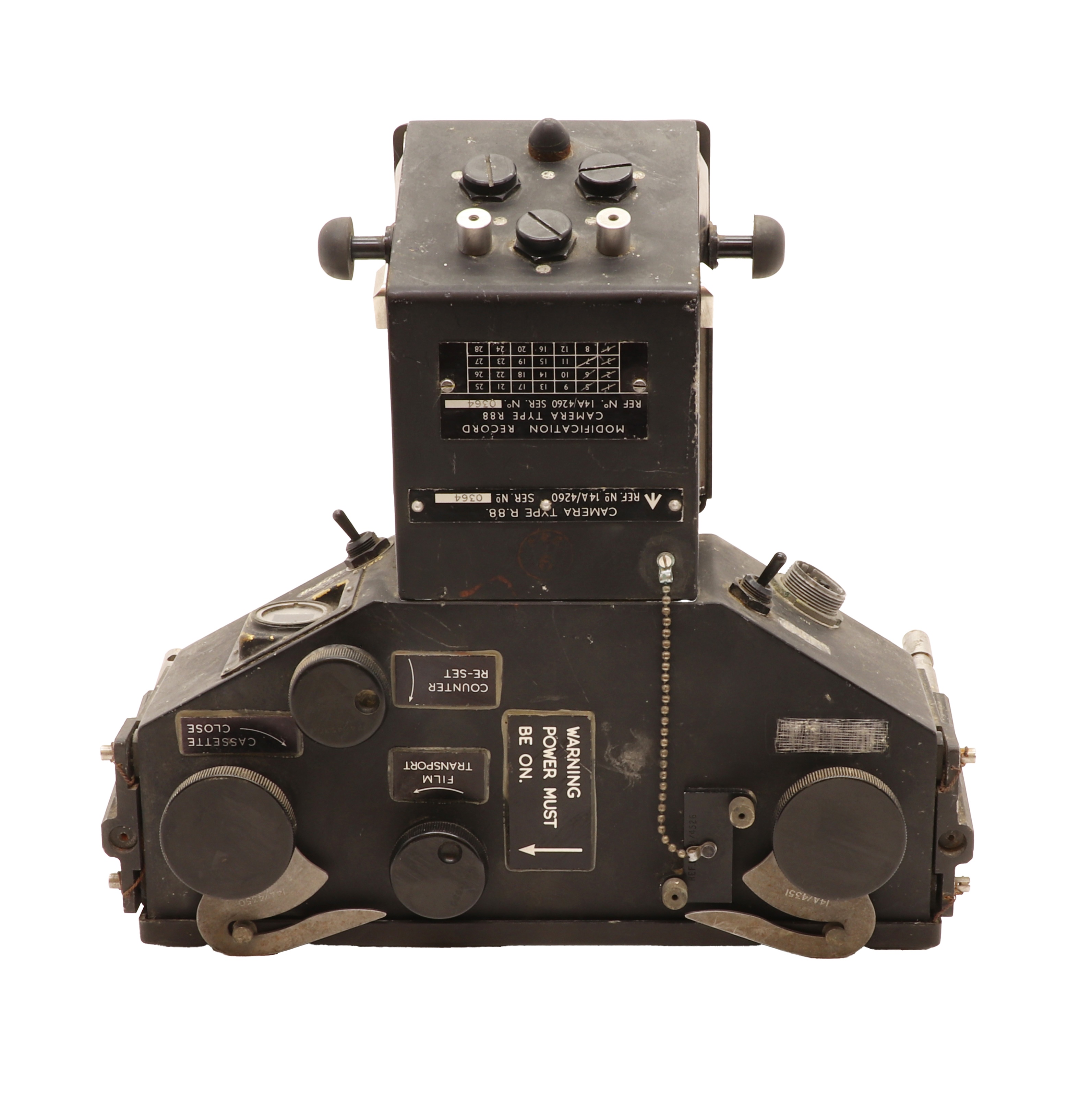 Lot 118 - An R88 Vulcan radar operator's camera,