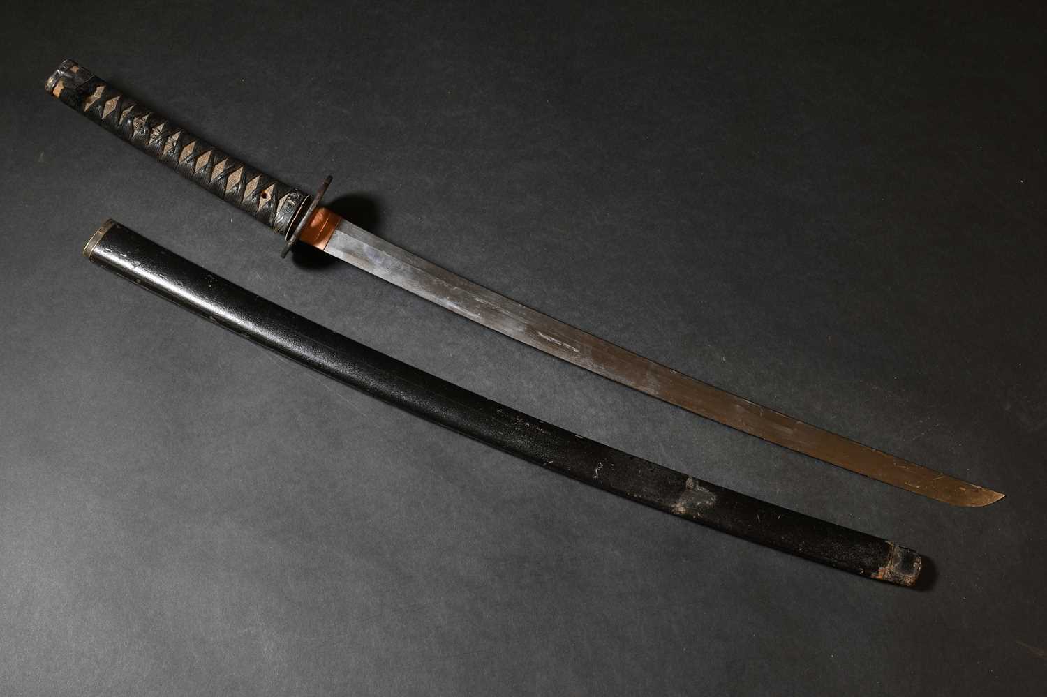 Lot 13 - A Japanese wakizashi,