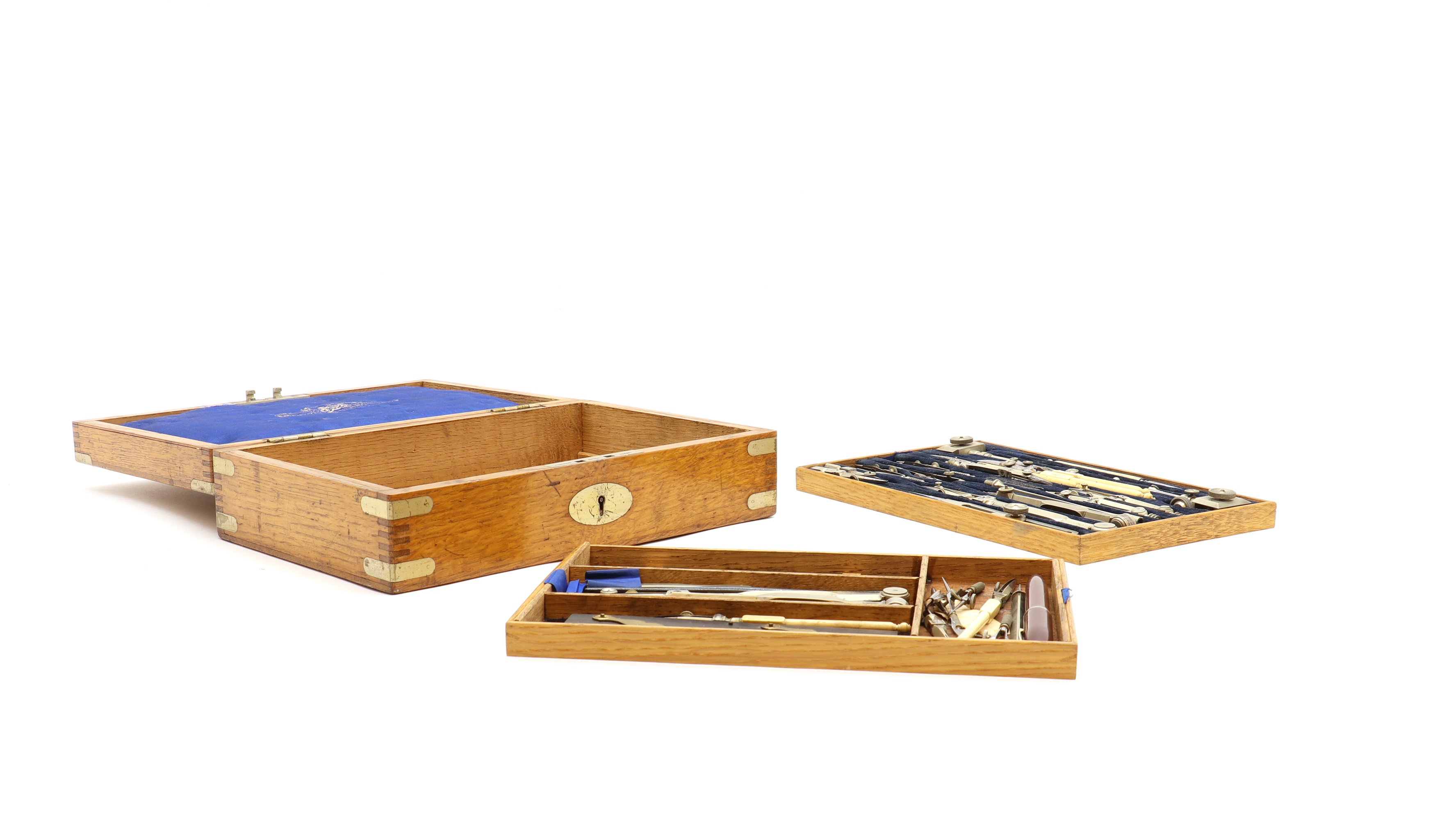 Lot 301 - A set of Stanley Drawing Instruments