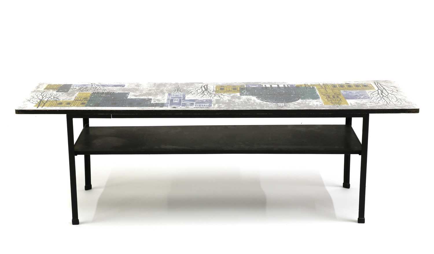 Lot 459 - A John Piper 'London Skyline' coffee table
