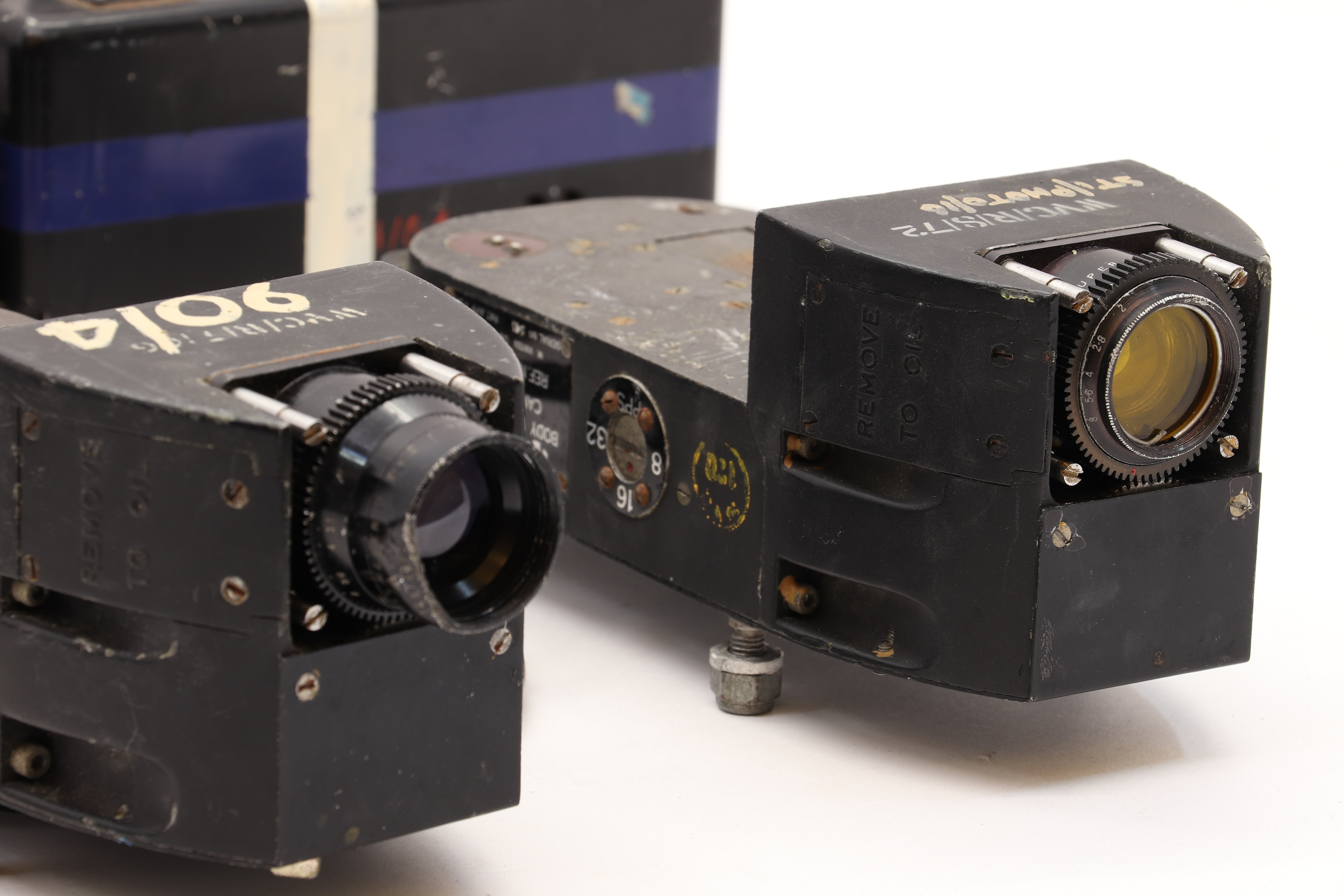 Lot 120 - A pair of military Cameras with Dallmeyer