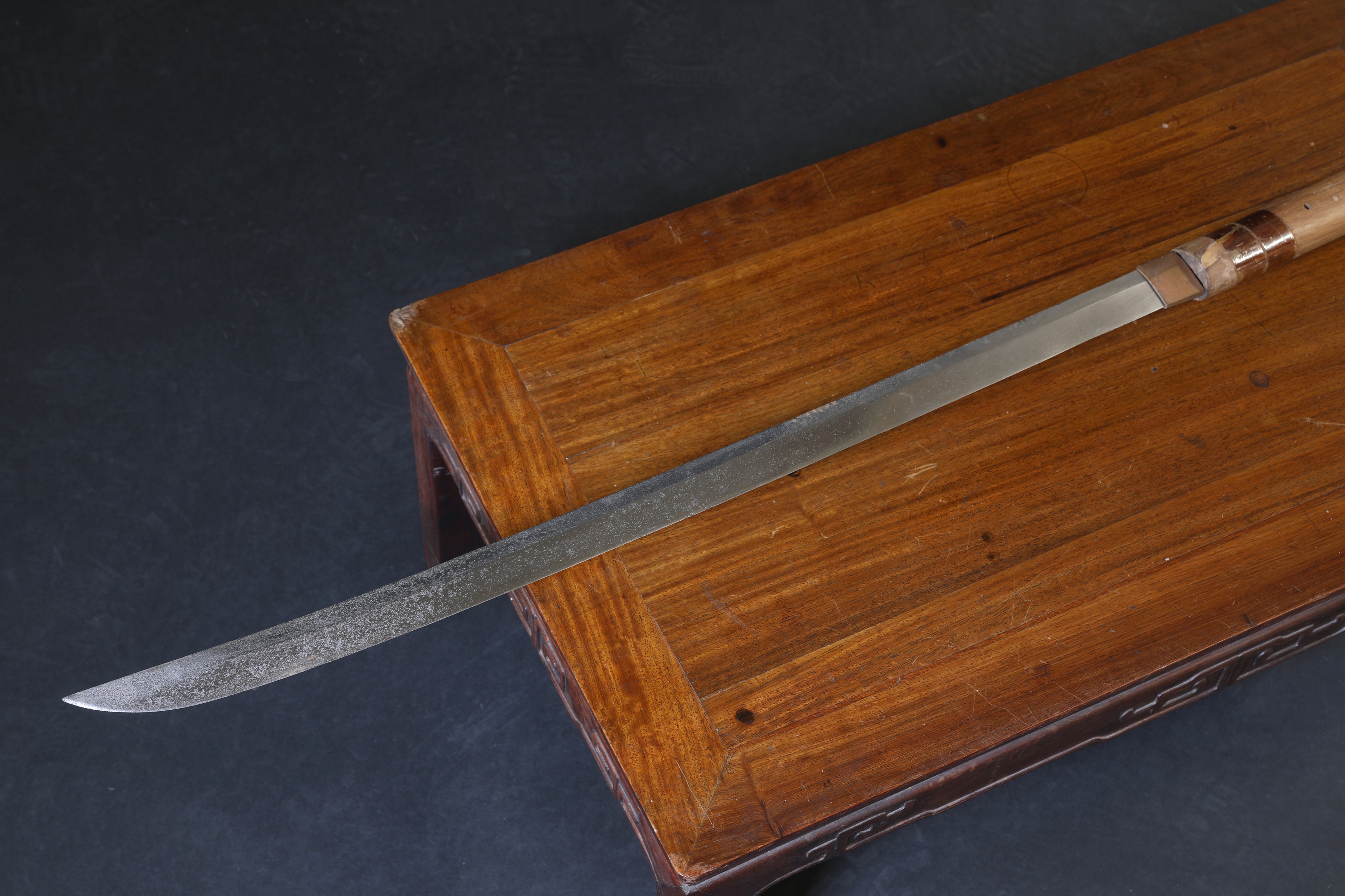 Lot 43 - A Japanese pole arm,