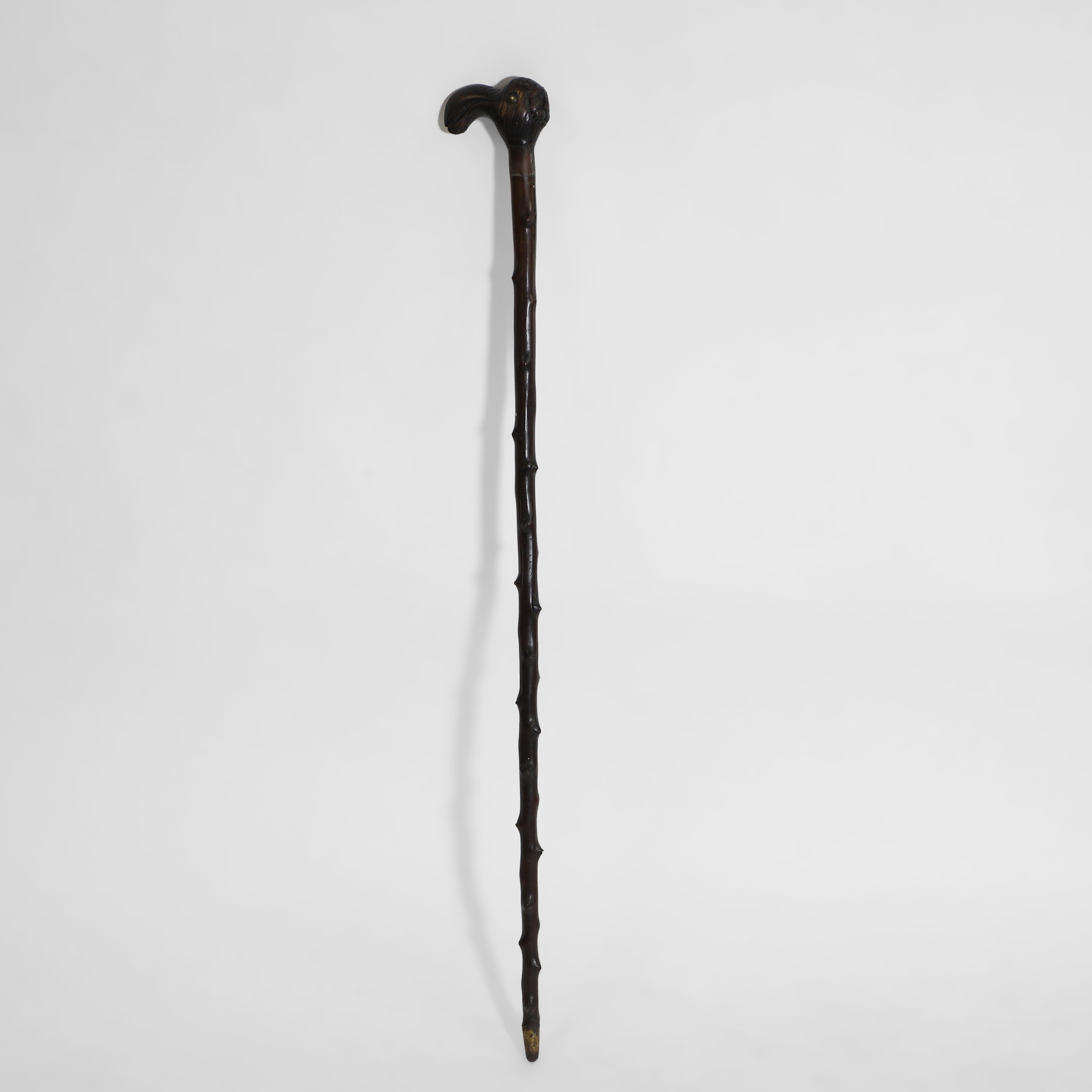 Lot 427 - A dodo head walking stick,