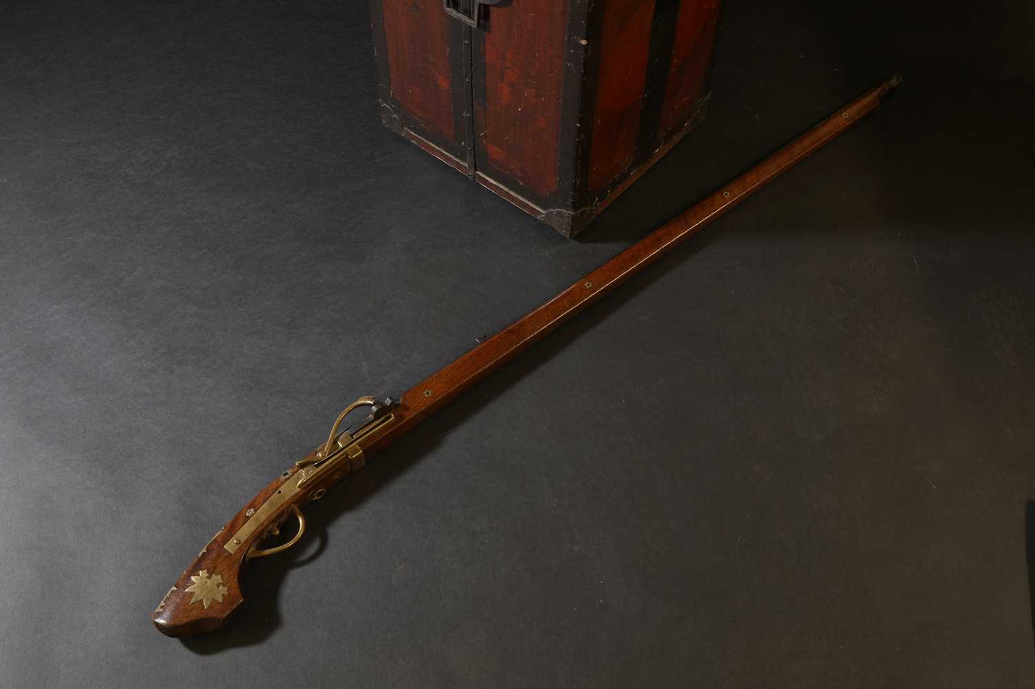Lot 110 - A Japanese matchlock musket,