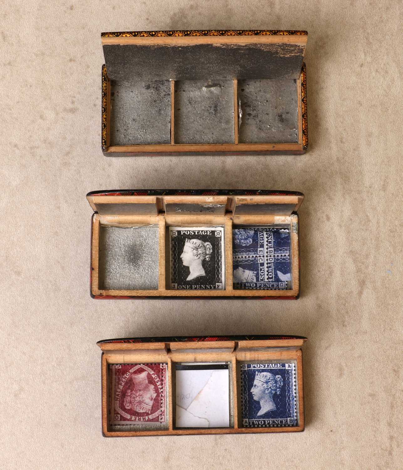 Lot 120 - A group of three converted three-division