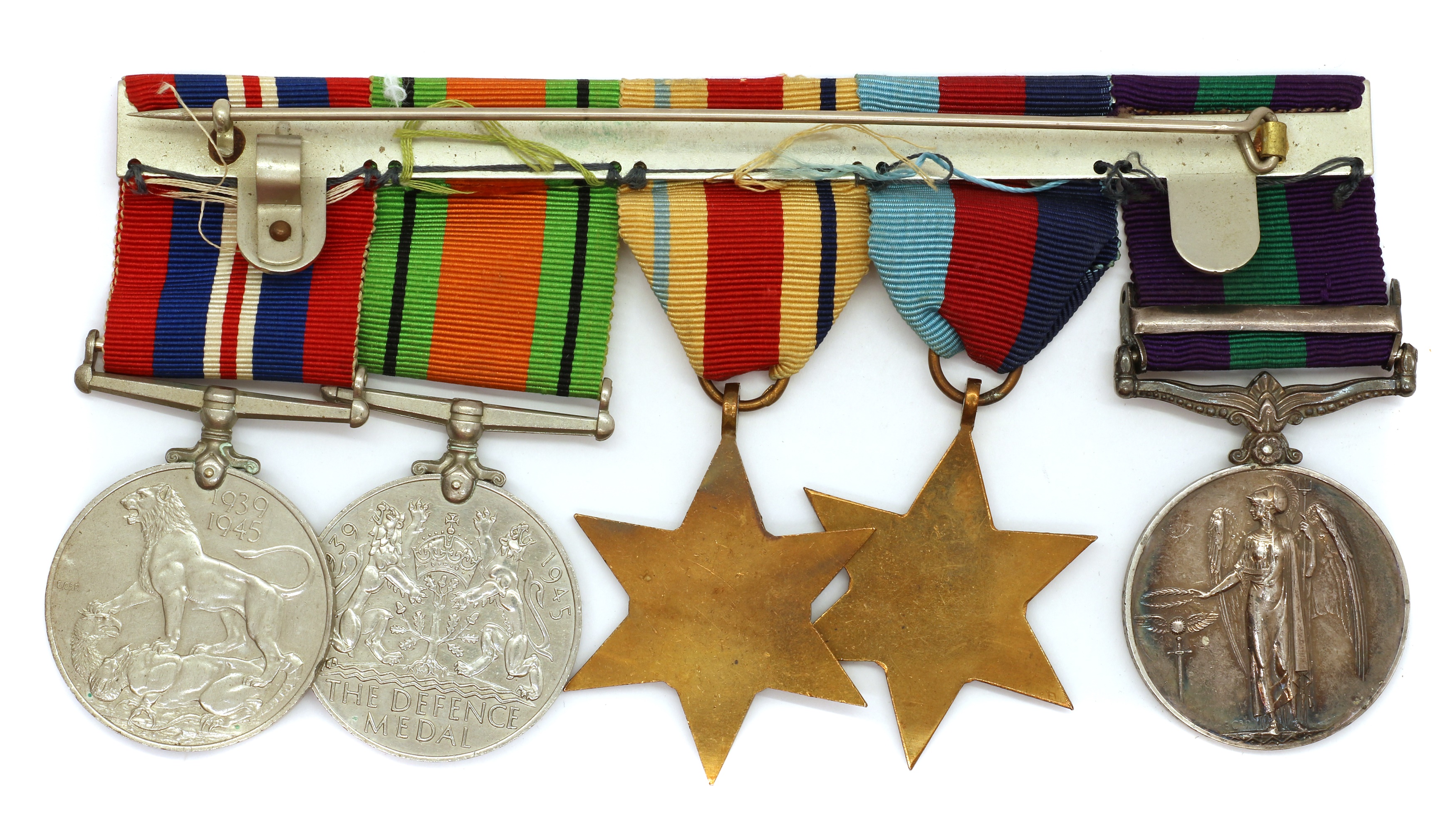 Lot 172 - A WWII medal group of five