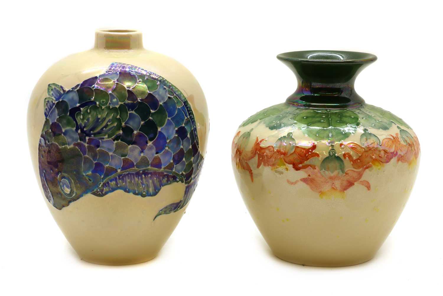 Lot 71 - A Lisa Moorcroft pottery vase