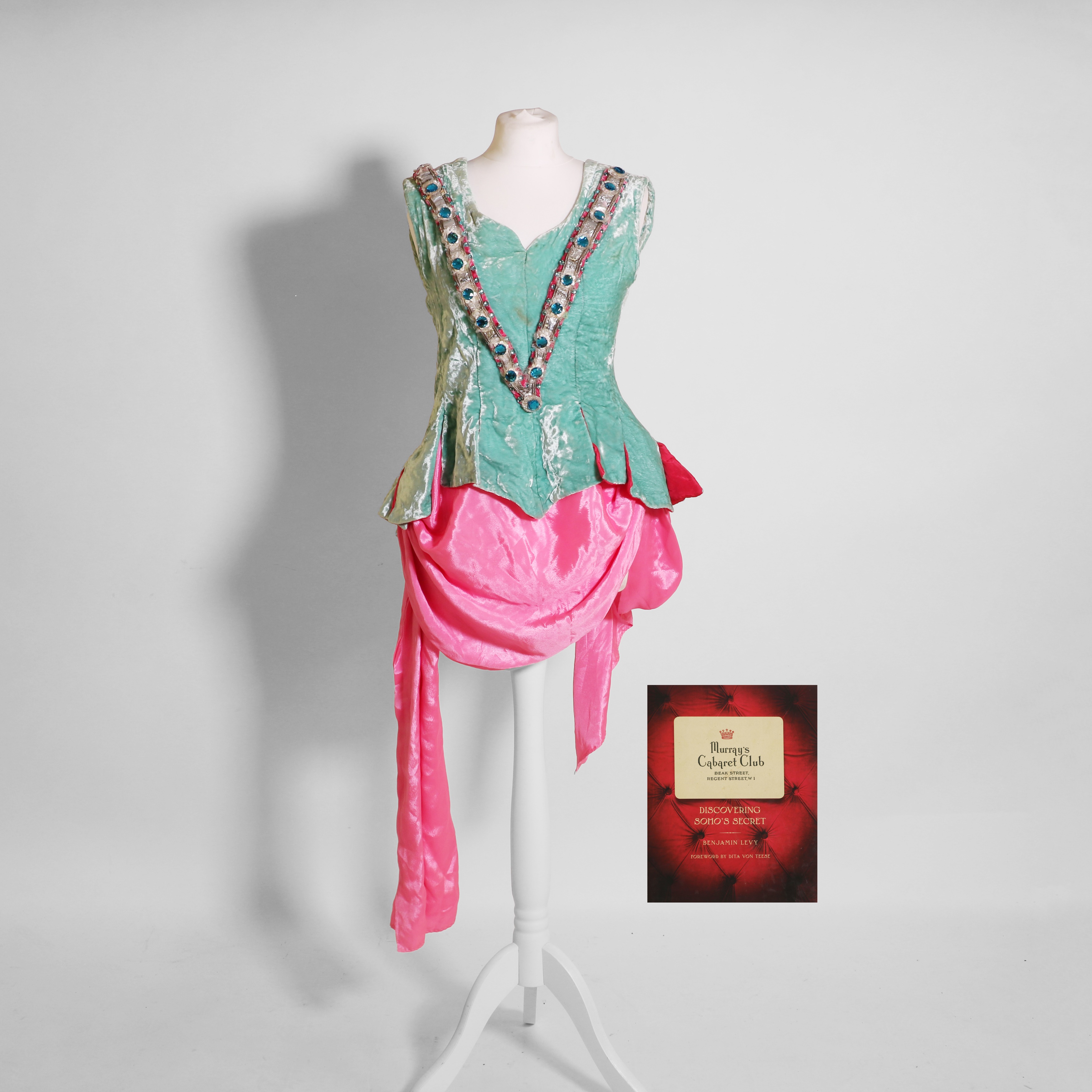 Lot 332 - A Murray's Cabaret Club showgirl costume,