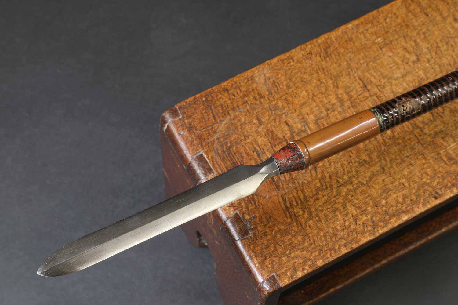 Lot 204 - A Japanese su yari,