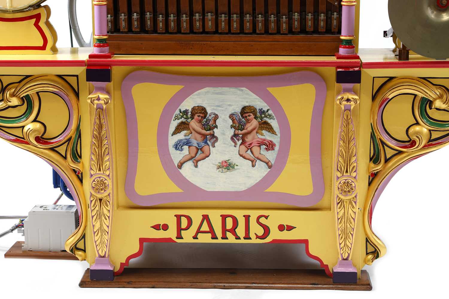 Lot 1 - A 35-key juvenile fairground organ by